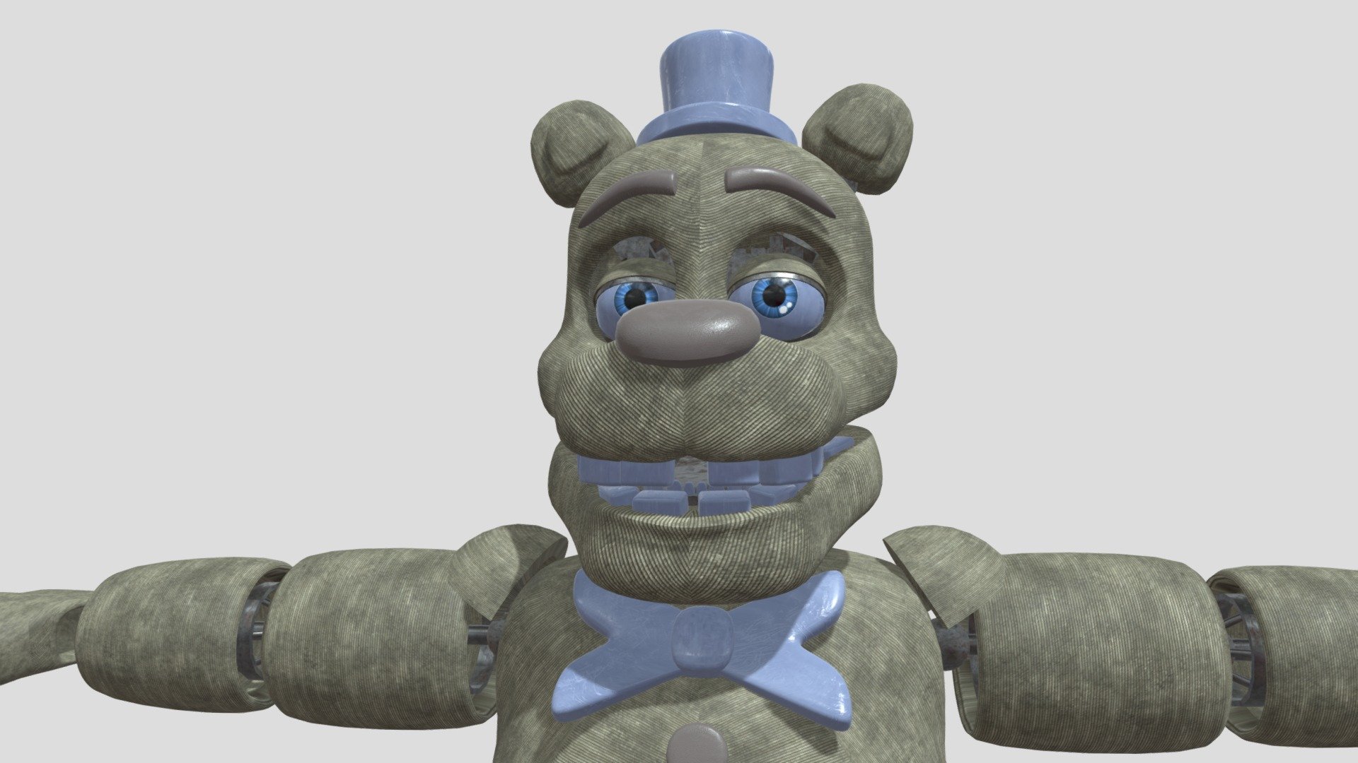 Unwithered Freddy - Download Free 3D model by abarria.sj [5558e42 ...