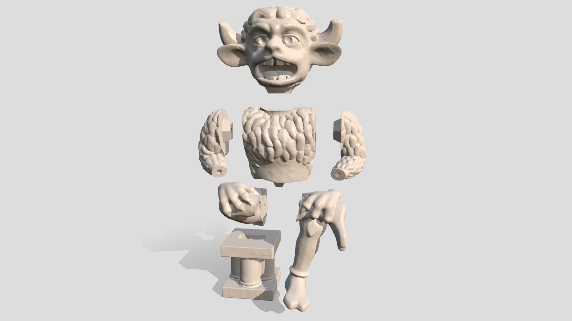 Lincoln Cathedral Imp - parts - 3D model by Tony Elms (@tonyelms ...