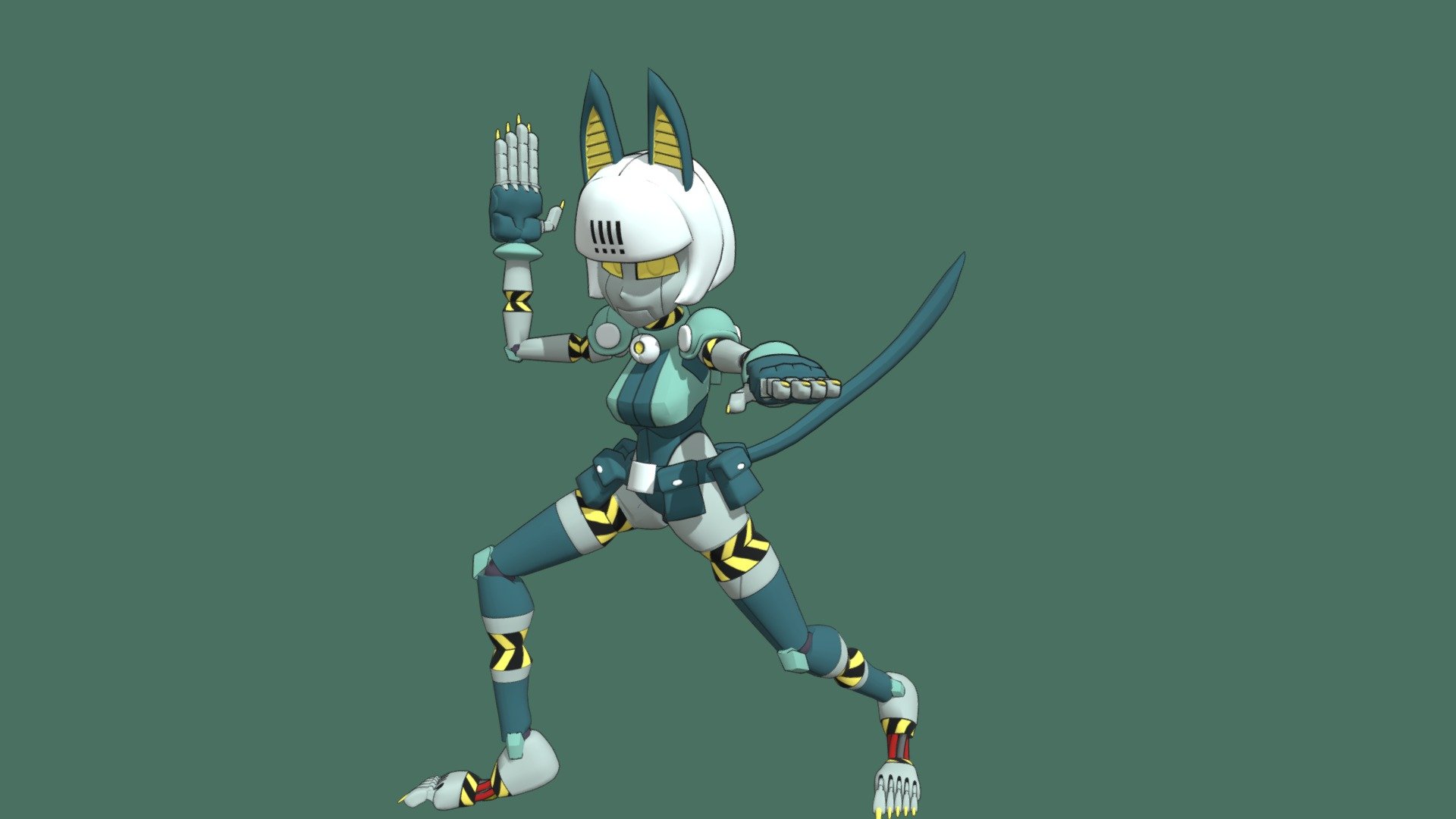 Robo-Fortune - Skullgirls - Download Free 3D model by Outer_heaven ...