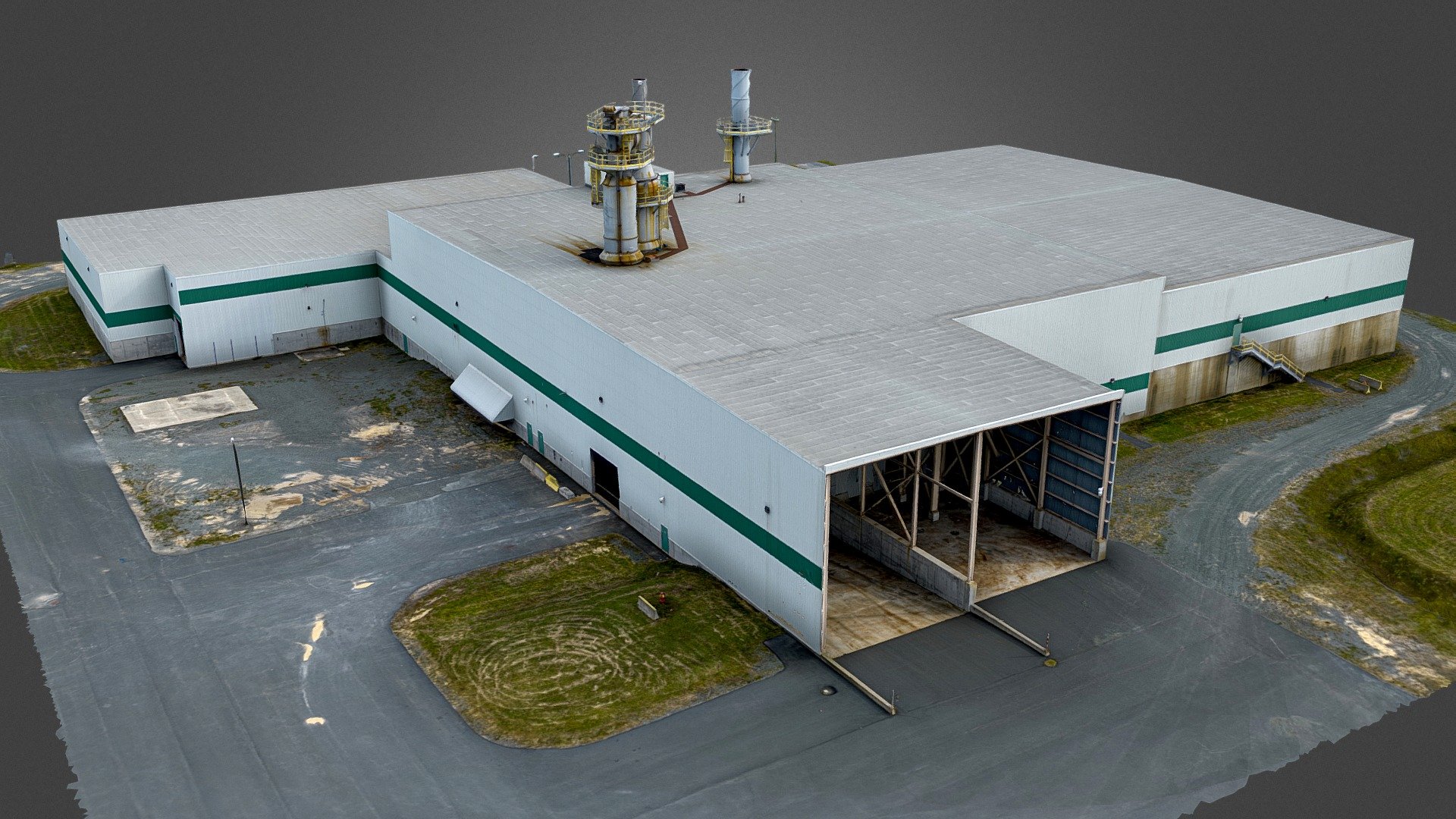 Building Facility Maintenance Port Workshop - Download Free 3D model by ...