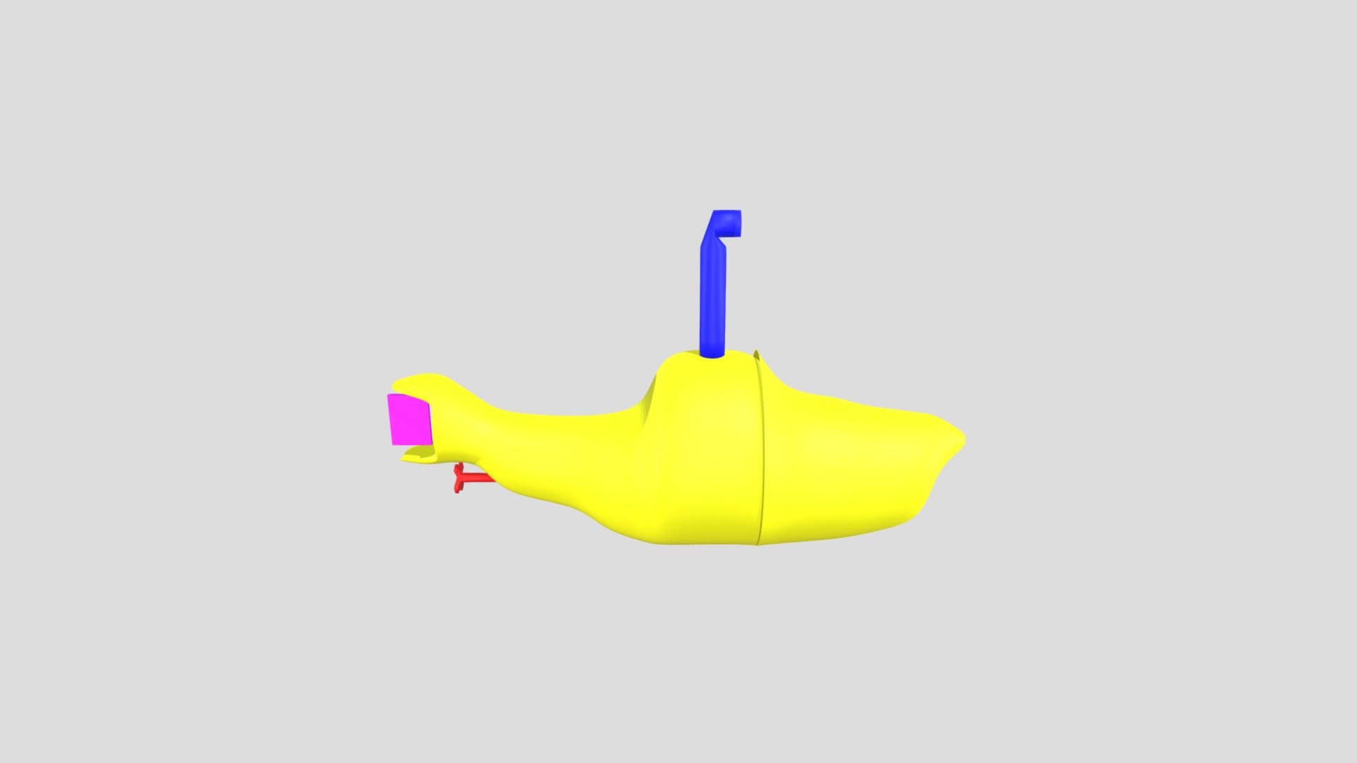 "Yellow Submarine Complete" - Download Free 3D model by jordan.wallace ...