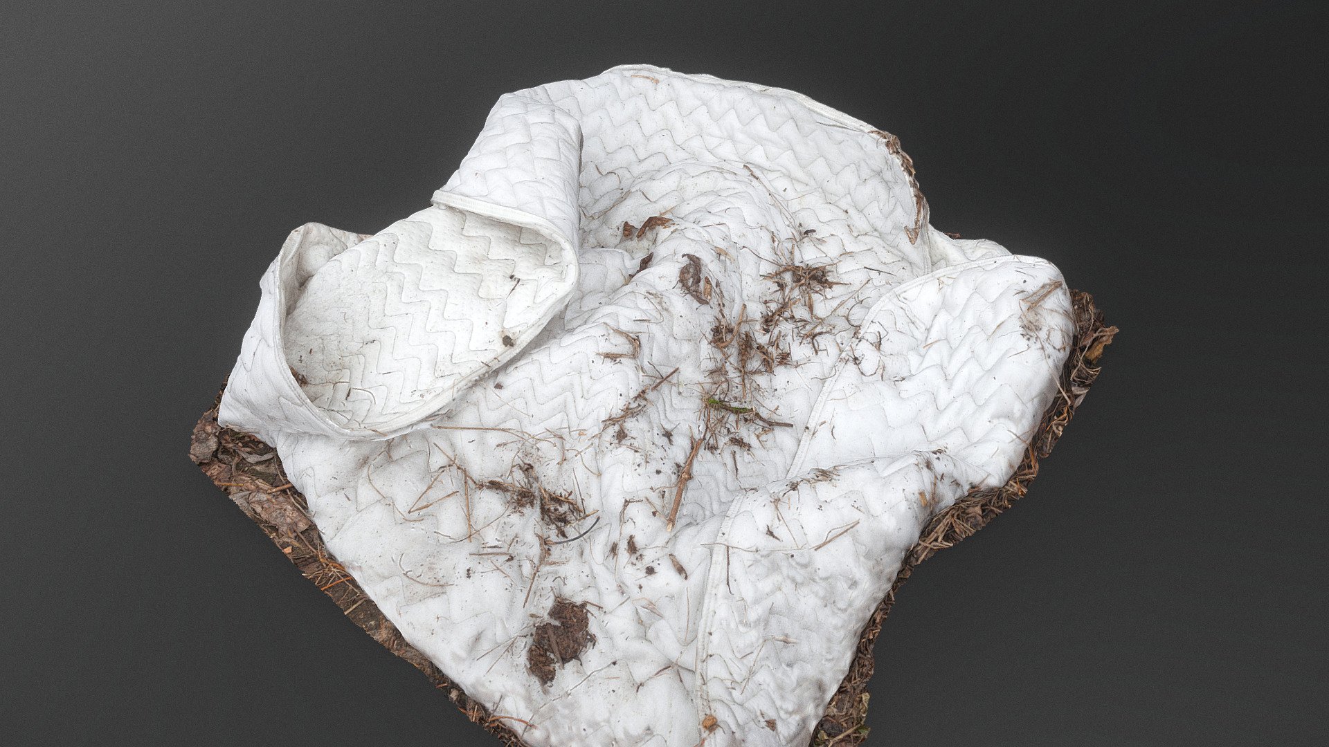 Dirty white blanket - Download Free 3D model by axonite [5561d8c ...