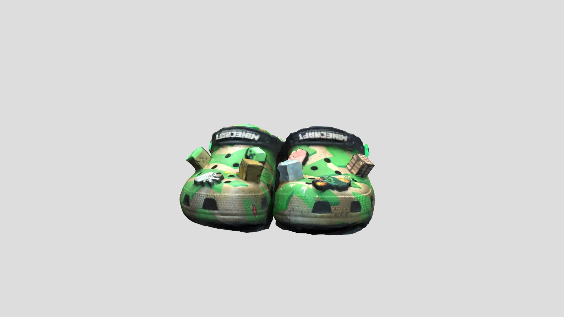 Minecraft Crocs - 3D model by alhodge [5562bcc] - Sketchfab
