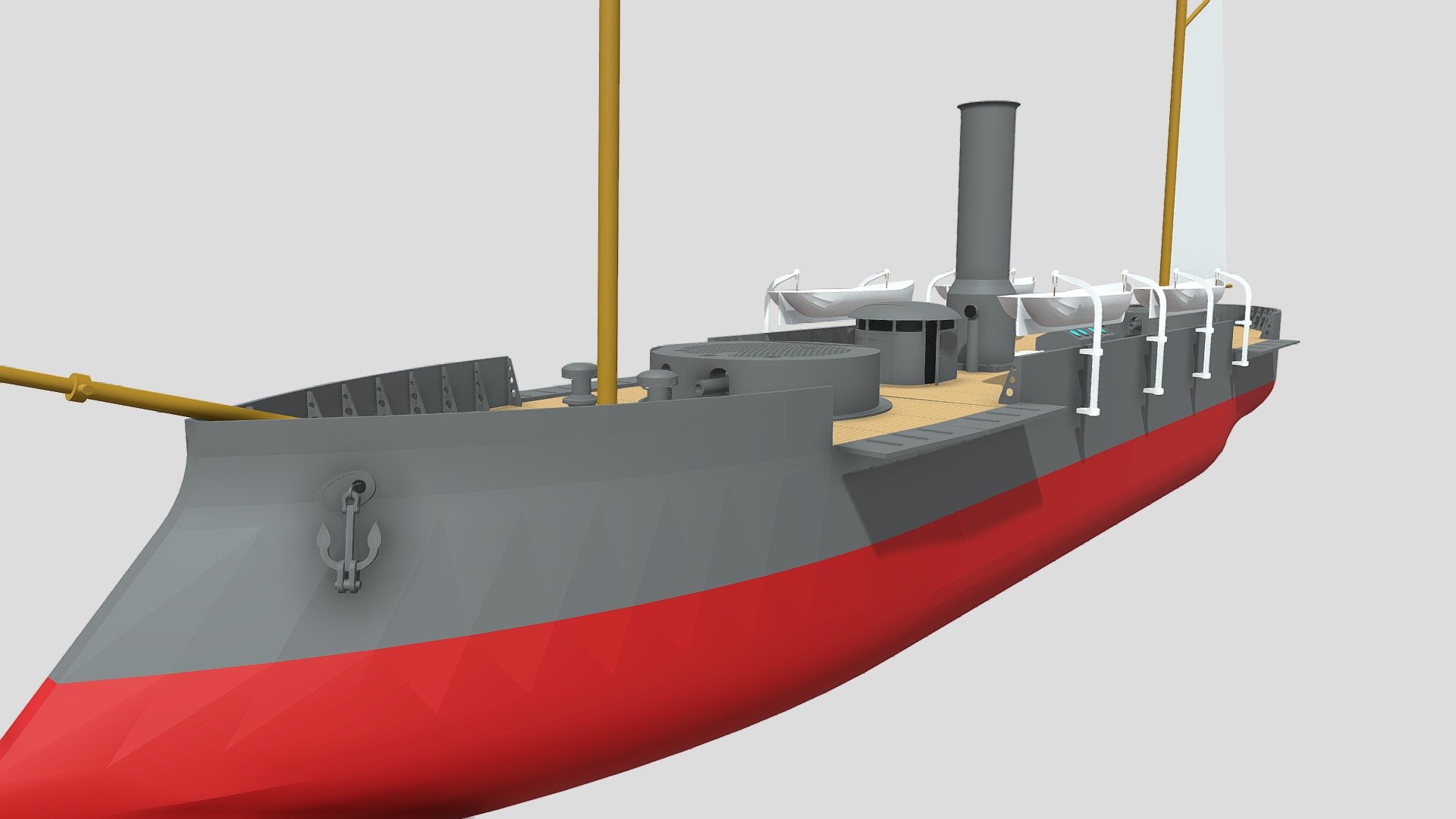 SMS Arminius - Download Free 3D model by martyn169 [5562c4e] - Sketchfab