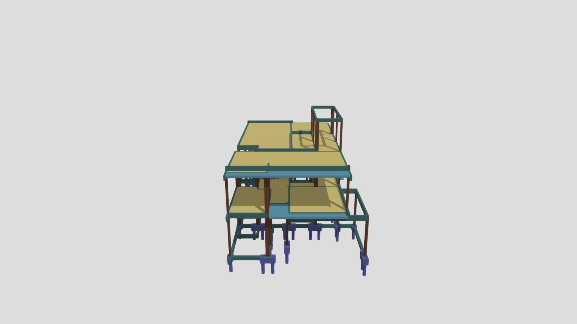 Residência VV - Quinta Dos Ventos - 3D model by Daniel Freitas (@Daniel ...