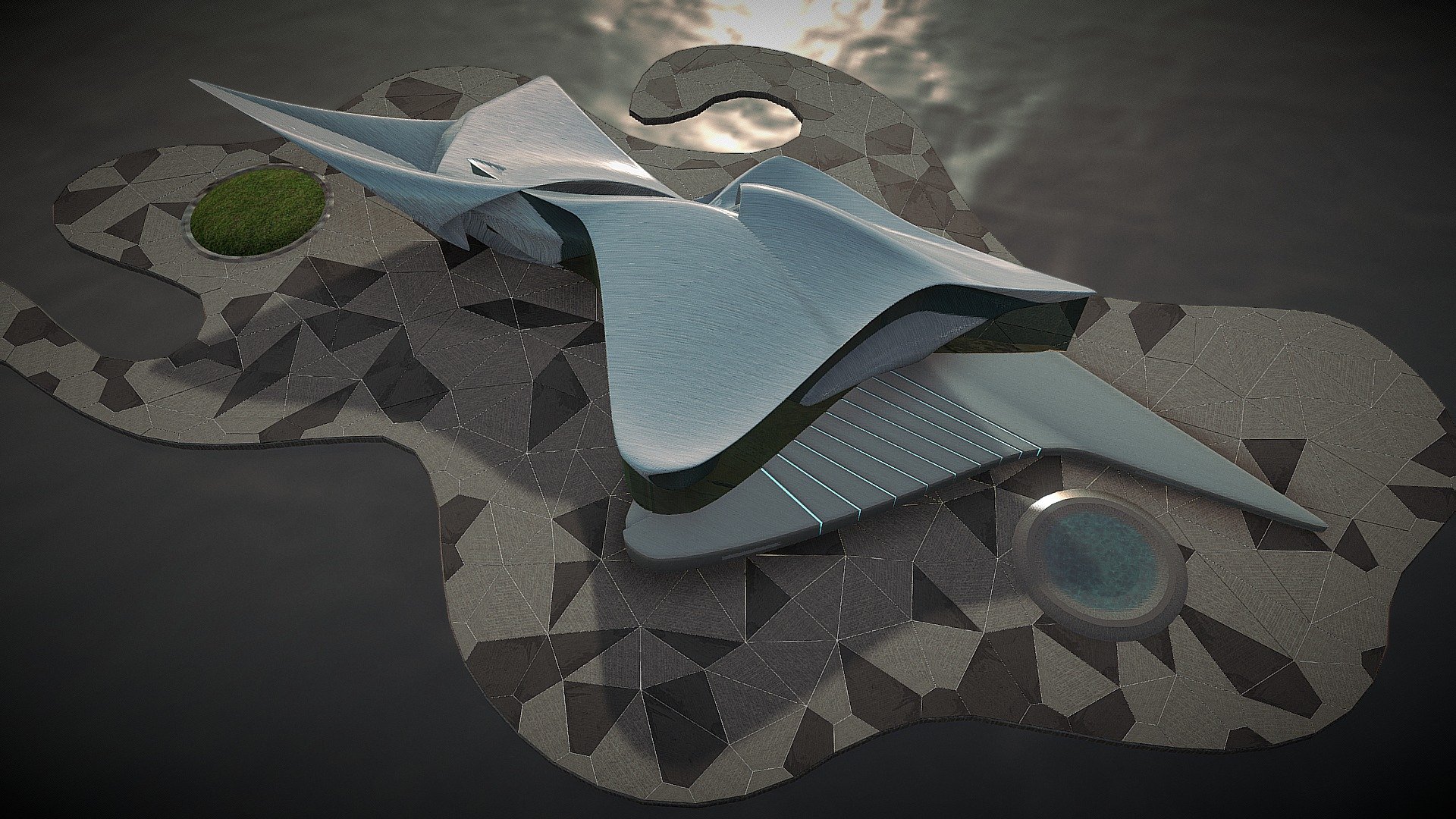 Ocean House 2022 - 3D model by TRYFIELD [5563578] - Sketchfab