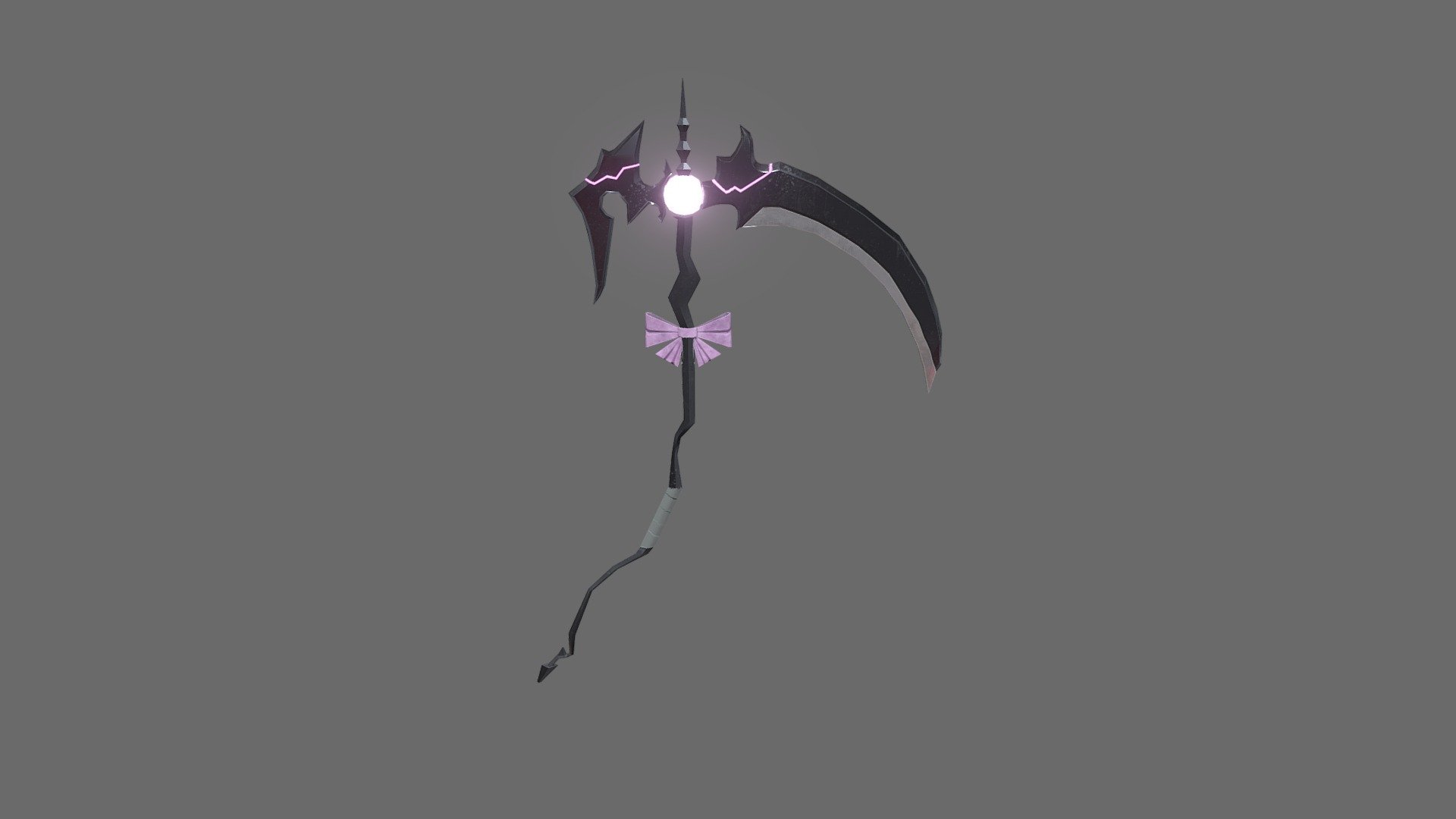 Light Pink Cyber Scythe - 3D model by ninjanice [55642af] - Sketchfab