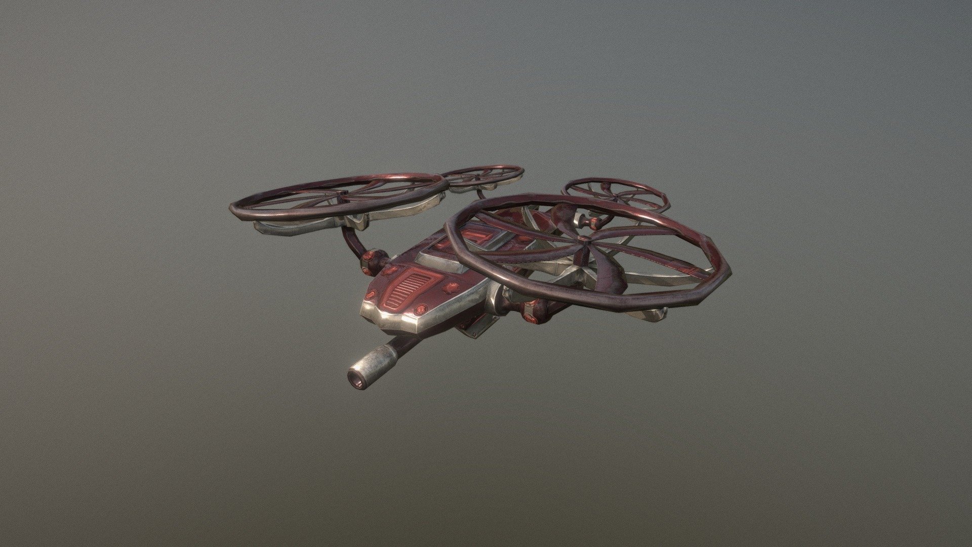 Fox's Droid - 3D model by mitogames [5565217] - Sketchfab