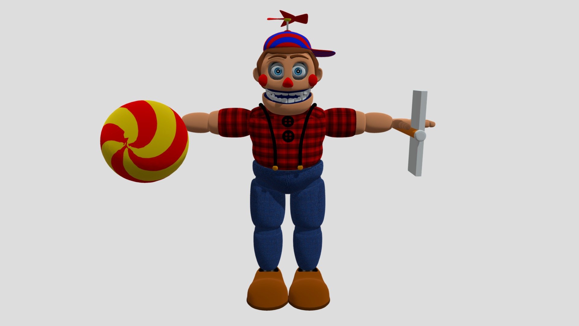 Dinner Balloon Boy - Download Free 3D model by skylajade69 [556576f ...