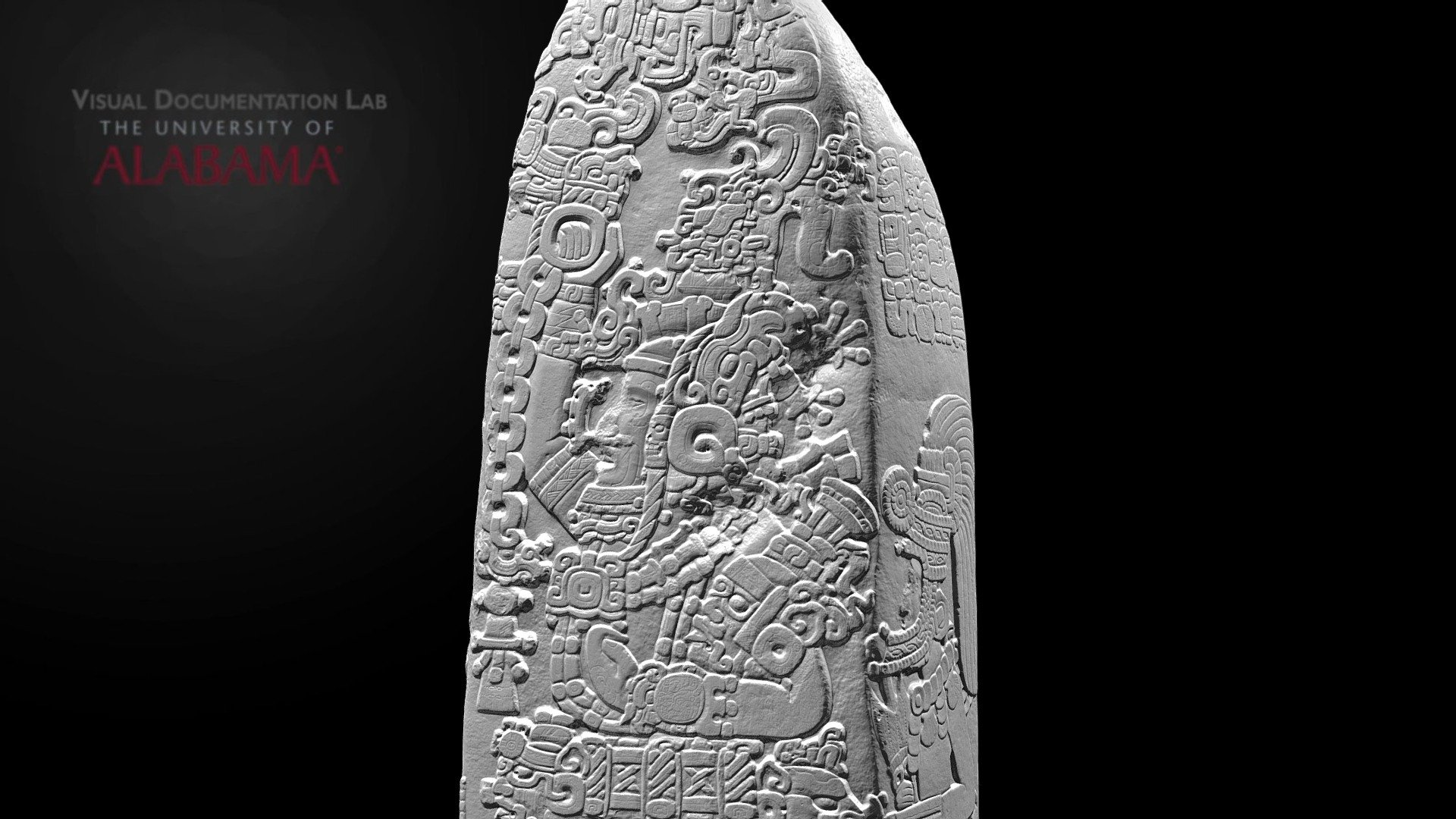 Stela 31, Tikal (Version II) - 3D model by Alexandre Tokovinine ...