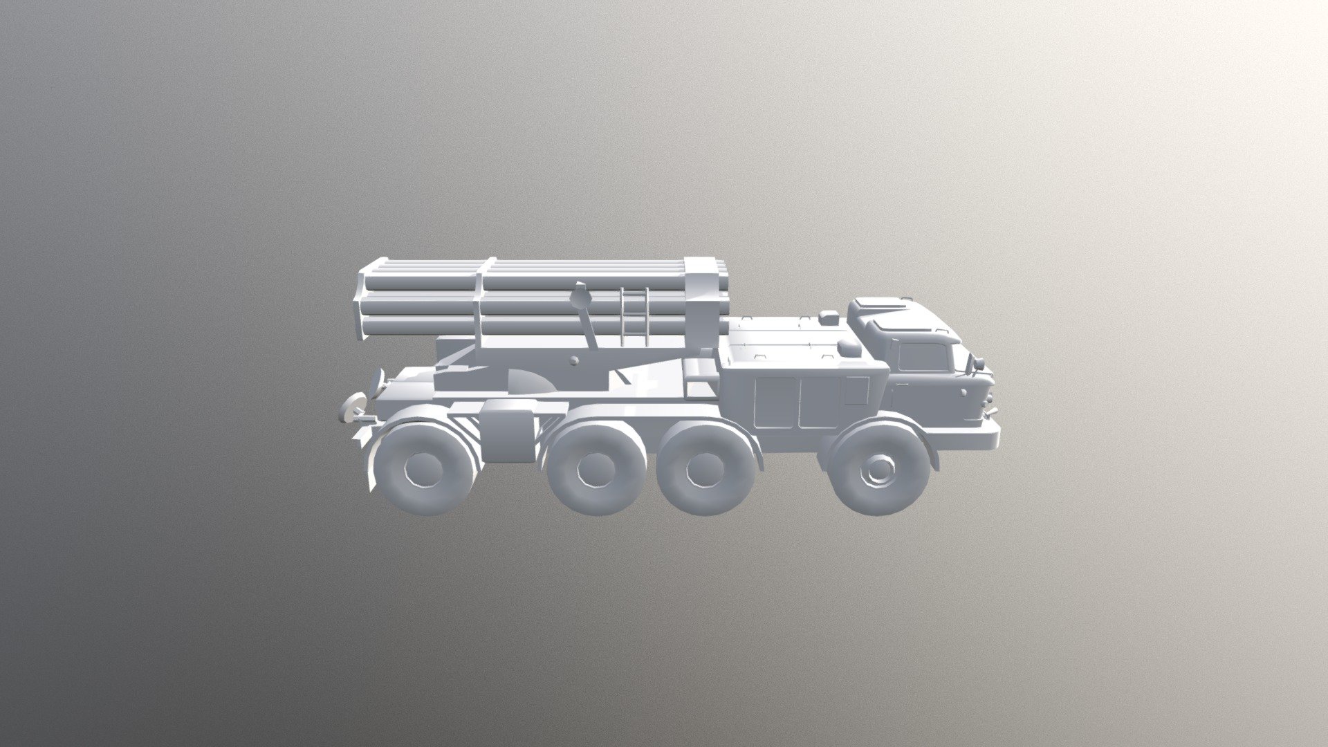 BM-27 Uragan - 3D model by PashaSP1 [556e970] - Sketchfab