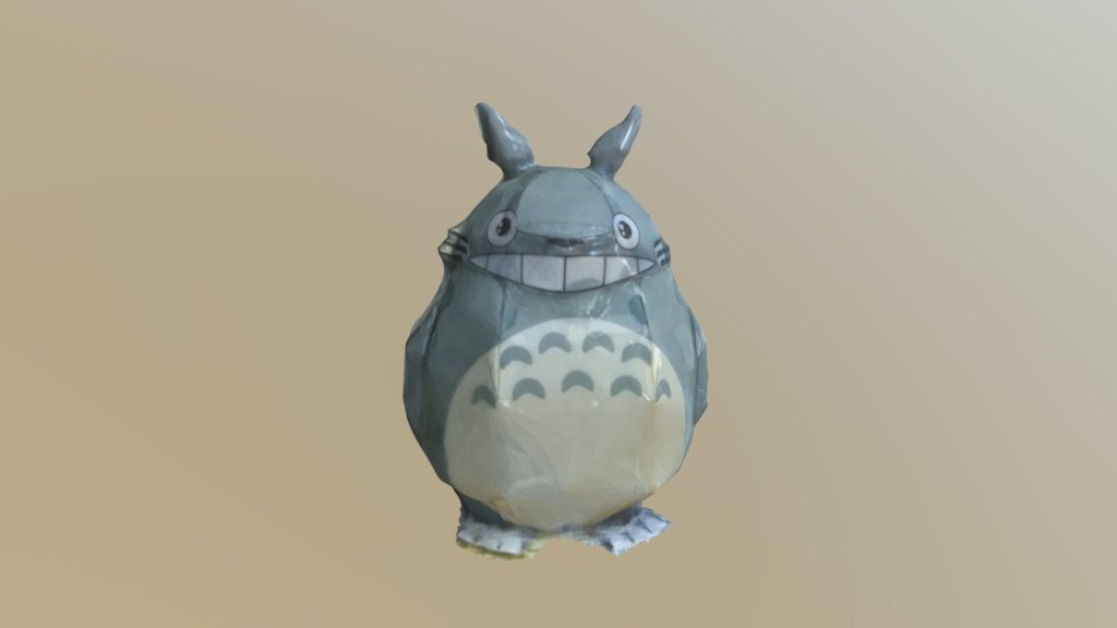 Totoro - 3D model by Pepito7138 [557156f] - Sketchfab