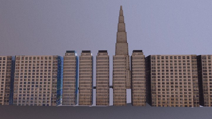Skyscraper 3D models - Sketchfab