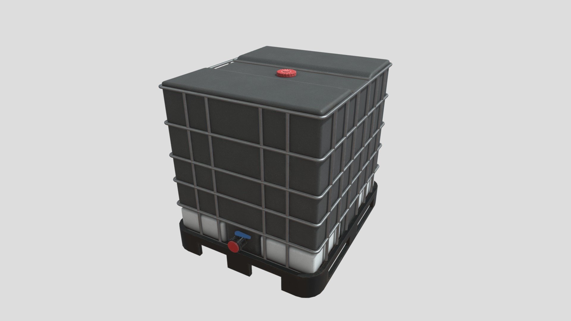 IBC Tank - Download Free 3D model by DartleDyan [55723c0] - Sketchfab