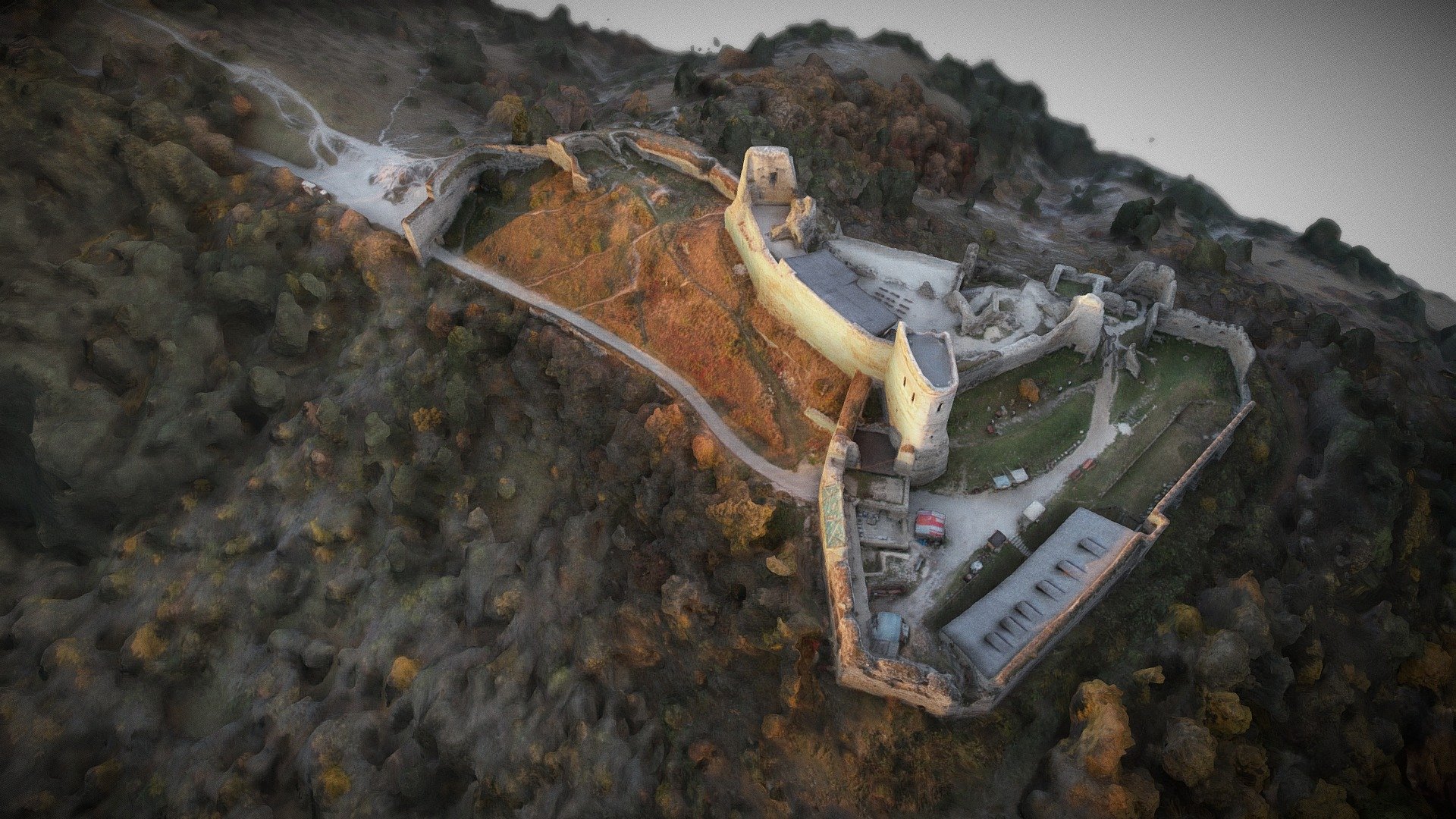 Cachtice castle / Cachticky hrad - Buy Royalty Free 3D model by majo ...