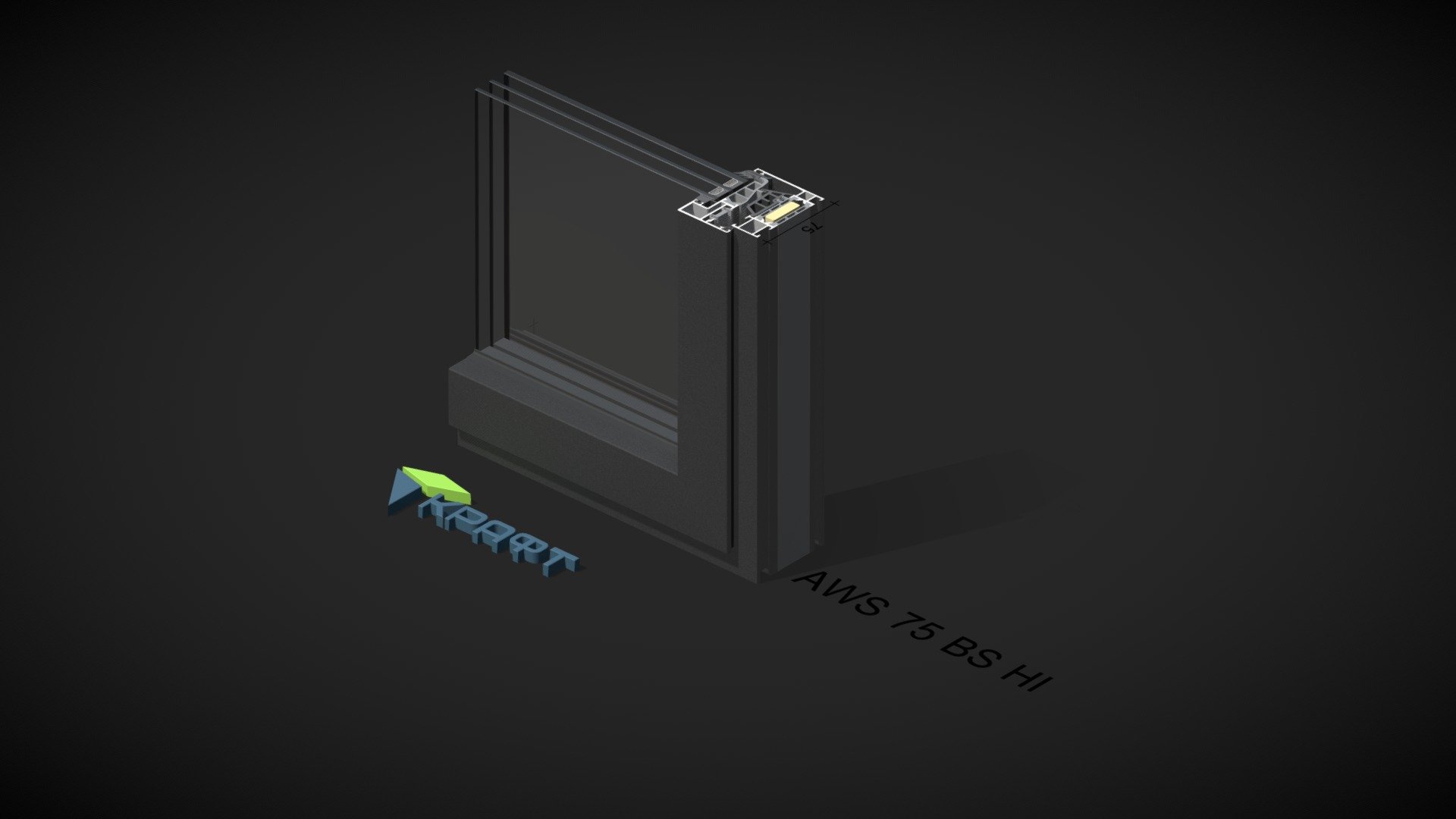 AWS 75 BS HI - 3D model by kraft-schueco [557333d] - Sketchfab