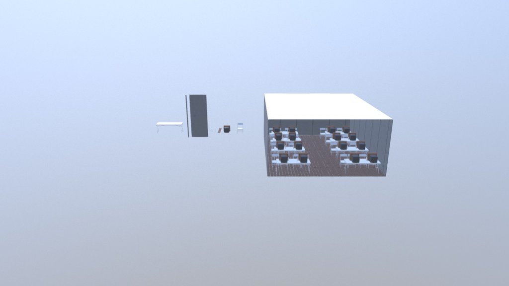 Modular room - 3D model by Gome [55742ea] - Sketchfab