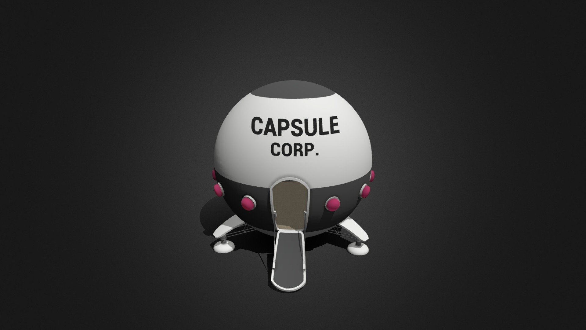 Capsule Corp. - 3D model by hellpatrolstudios [55761ef] - Sketchfab