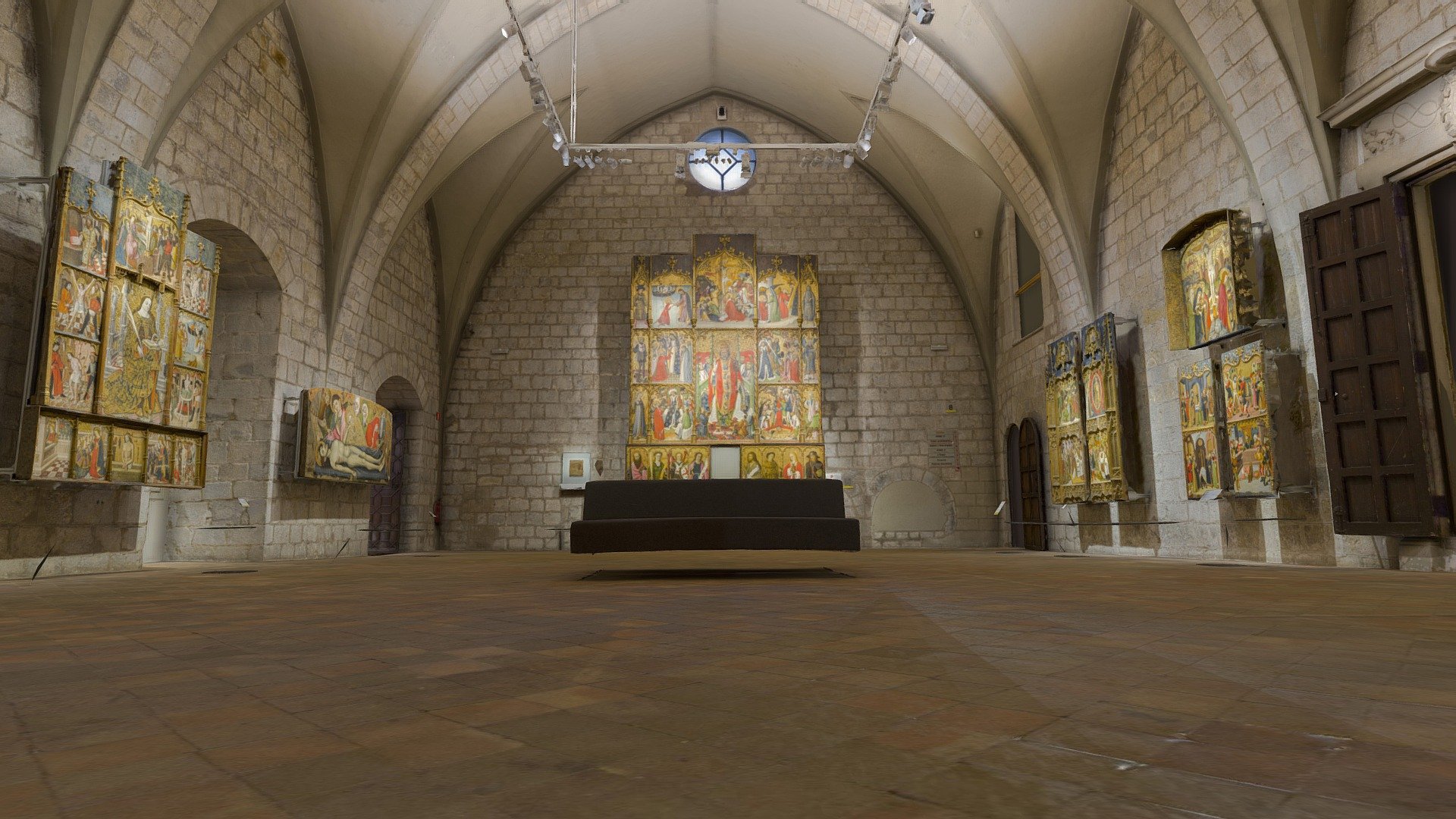 El saló del tron. Museu d'Art de Girona. - Download Free 3D model by ...