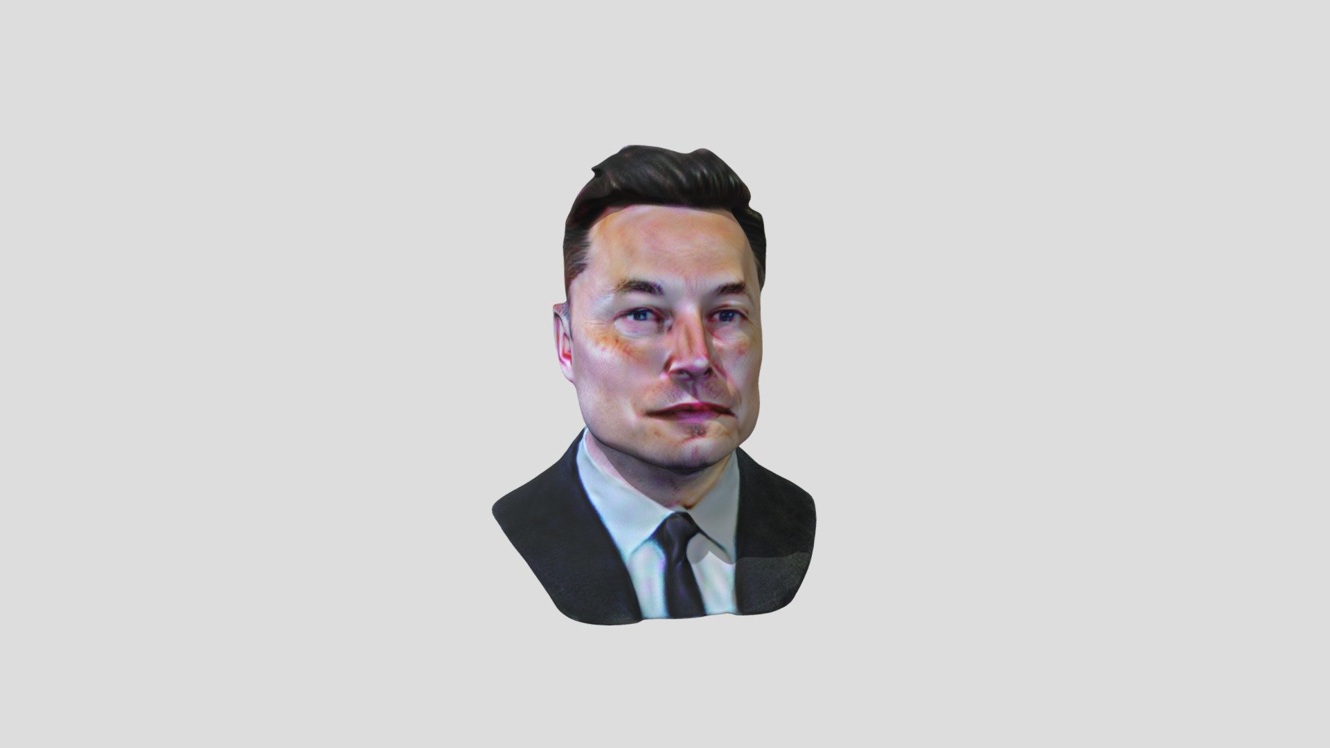 Elon Musk bust - Buy Royalty Free 3D model by Dominic Baker (@Domuk ...