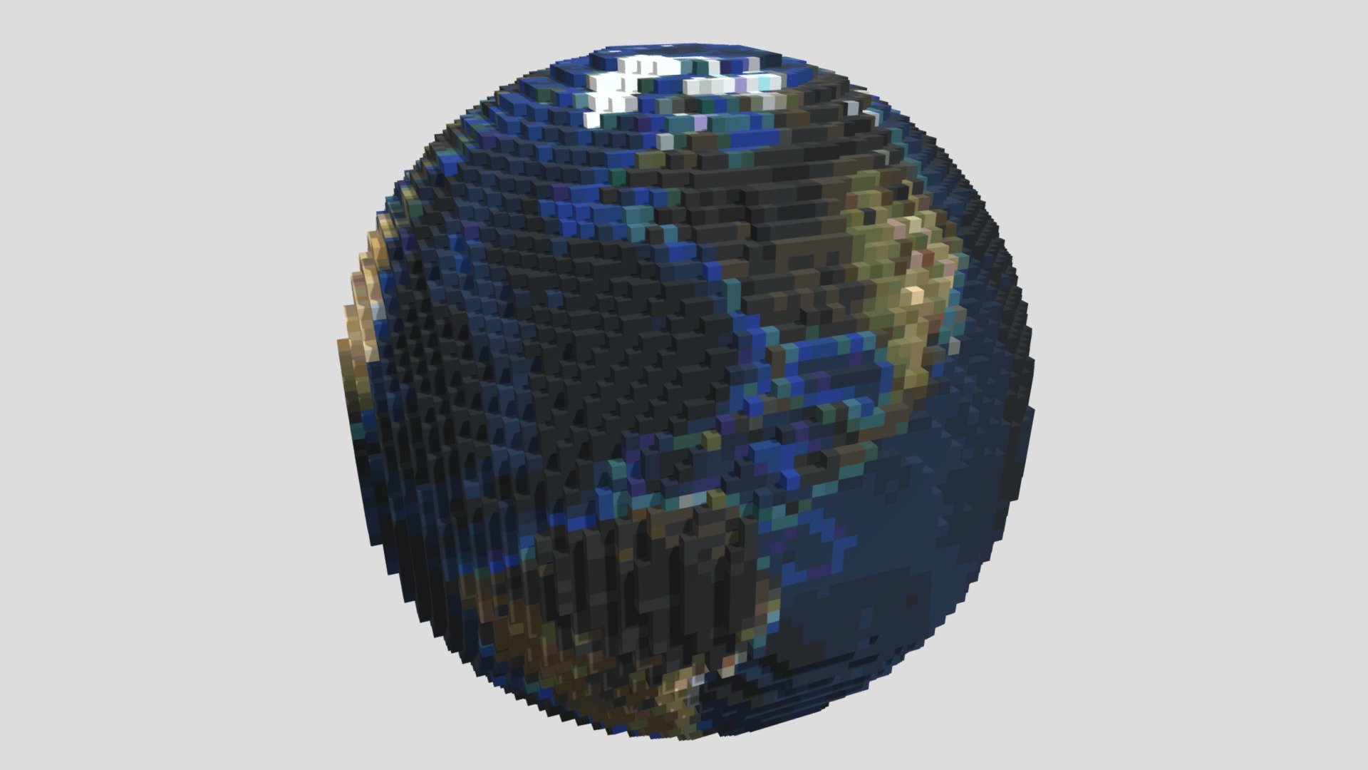 Voxel Museum: A Voxel Earth - Download Free 3D model by daftblocks ...