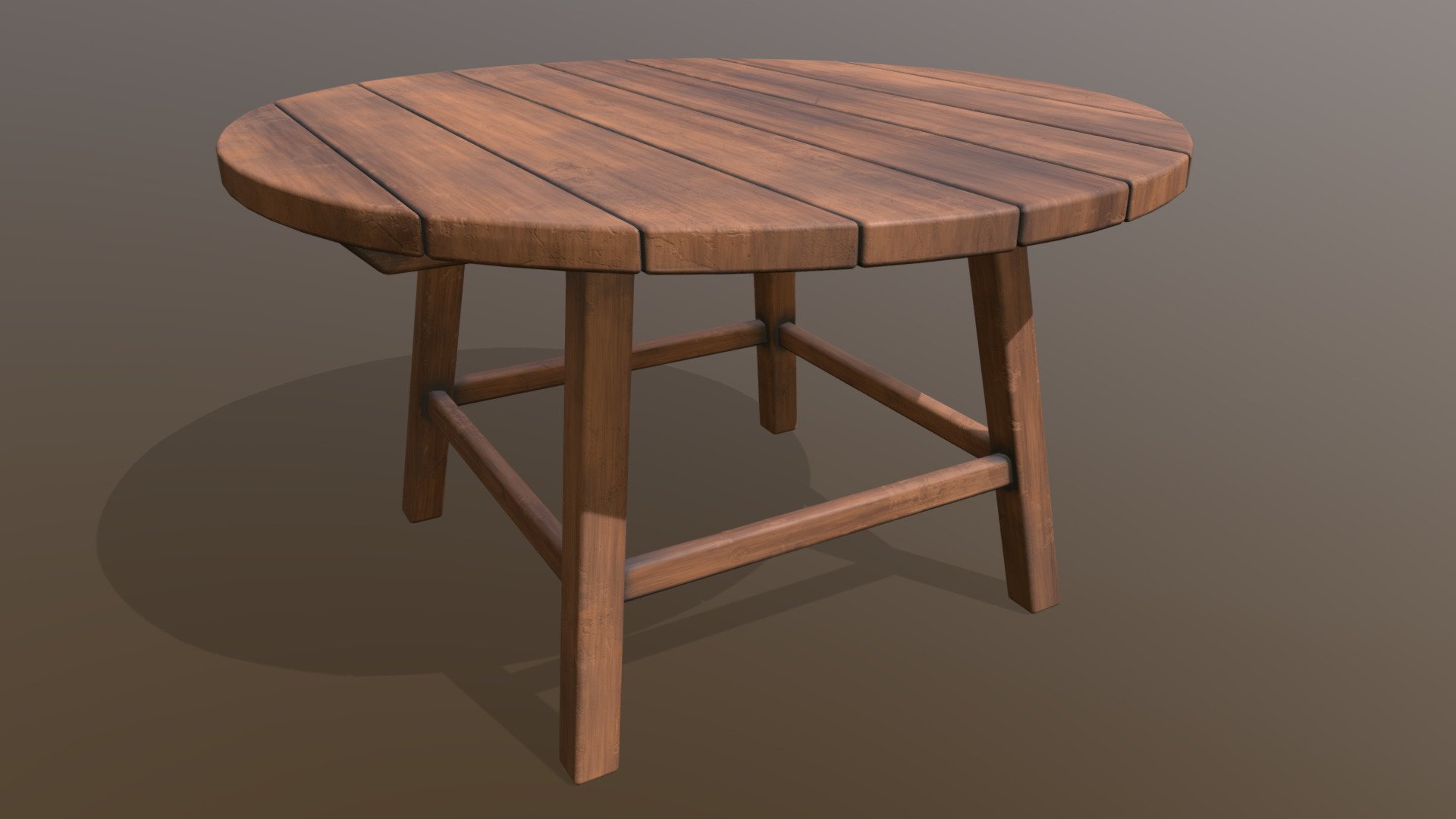 Old dusty table - Download Free 3D model by Przemysław Machnik (@p ...