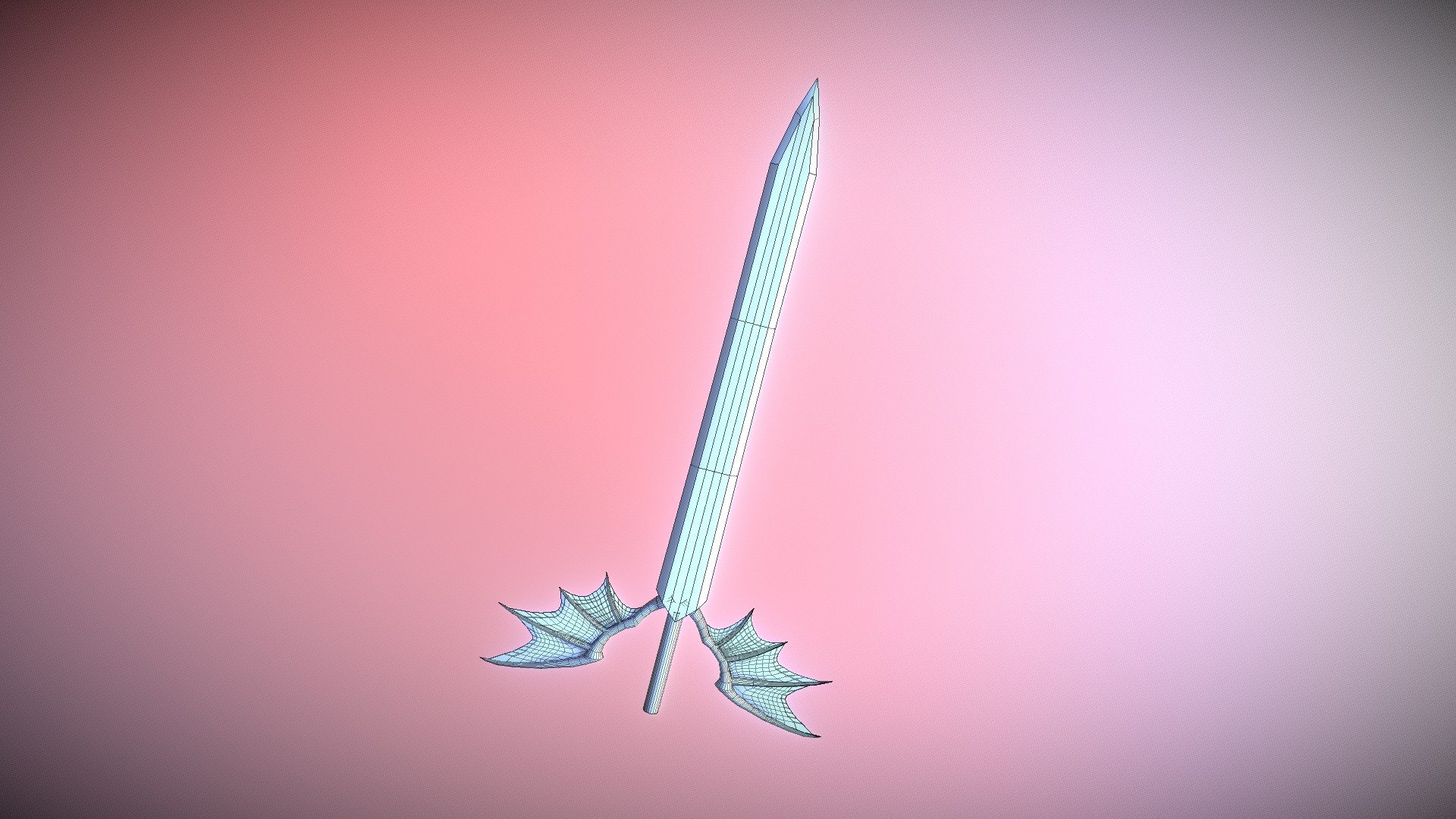Bat Sword - 3D model by Nonum_ [557951a] - Sketchfab