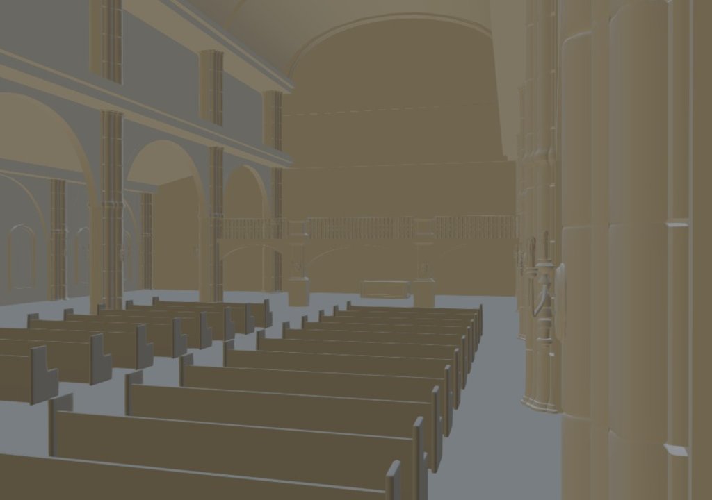 Church Indoor - 3D model by brian banich (@brianbanich) [557a05c ...