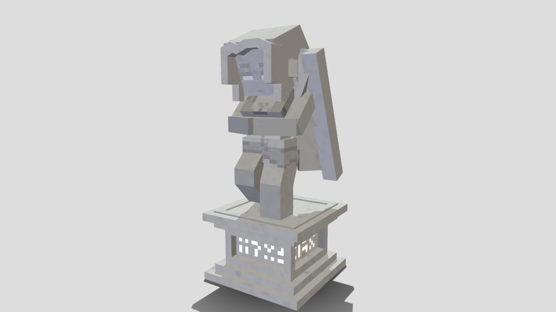 Statue of a goddess - 3D model by FactoryWorkers [557a404] - Sketchfab