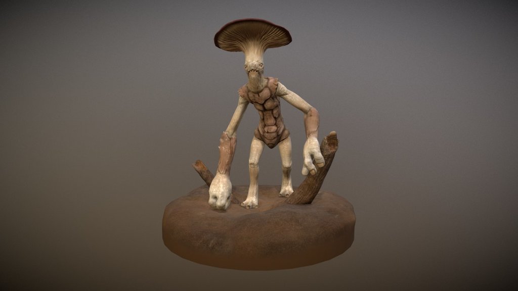 Quick Creature: Mycoid - 3D model by Hens Dimitri (@HensDimitri ...