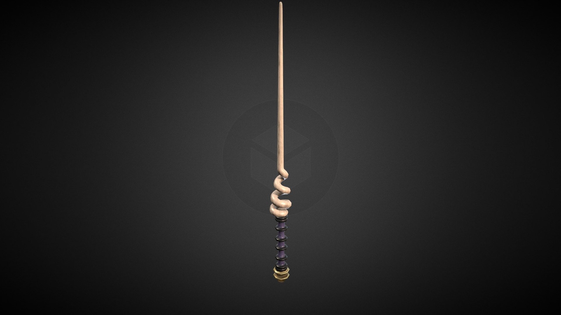 Magic Wand 1 - 3D model by Djules [557b84c] - Sketchfab