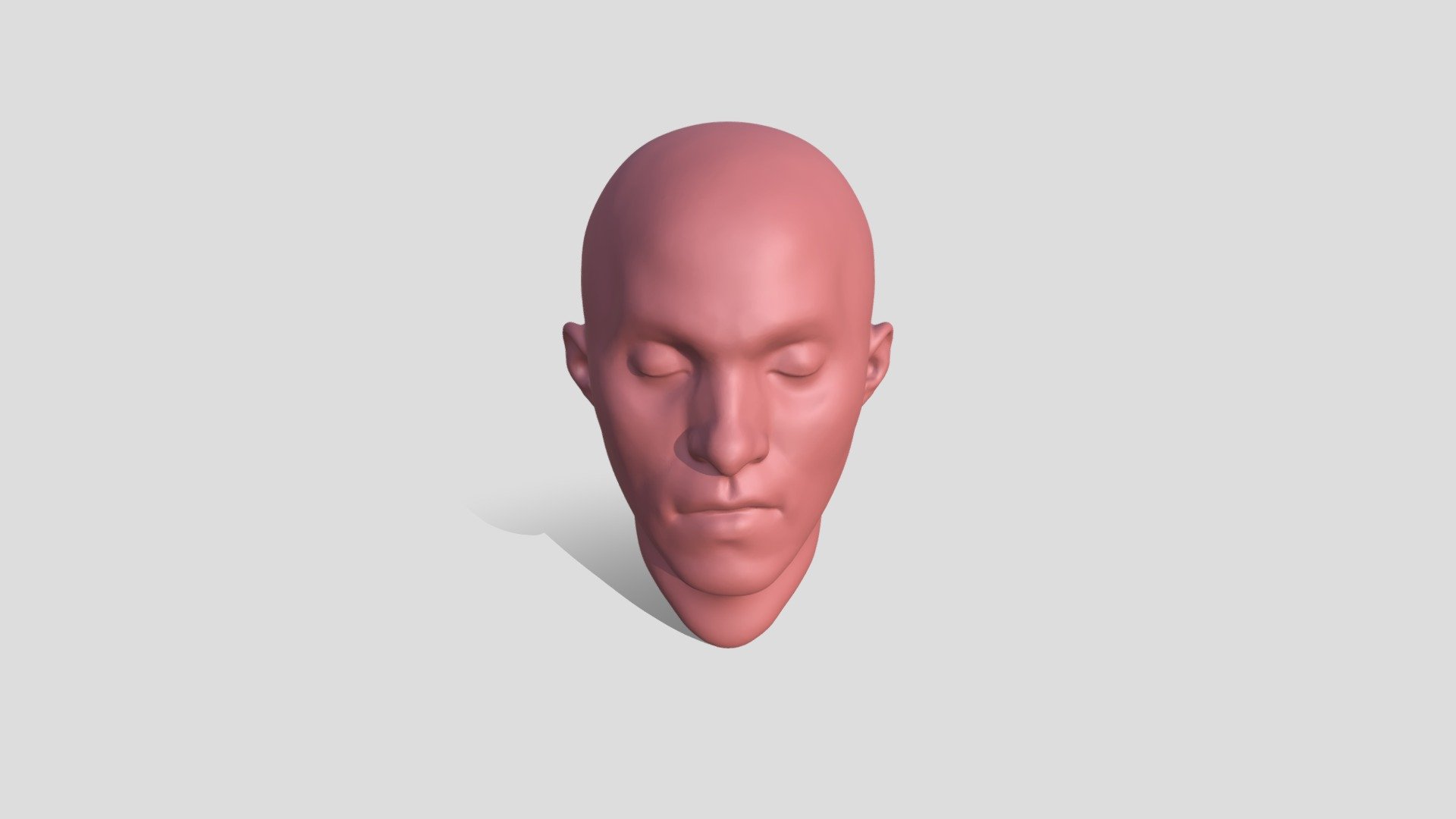 Obj Free Male Head - Download Free 3D model by profesanitaria [557ba0a ...