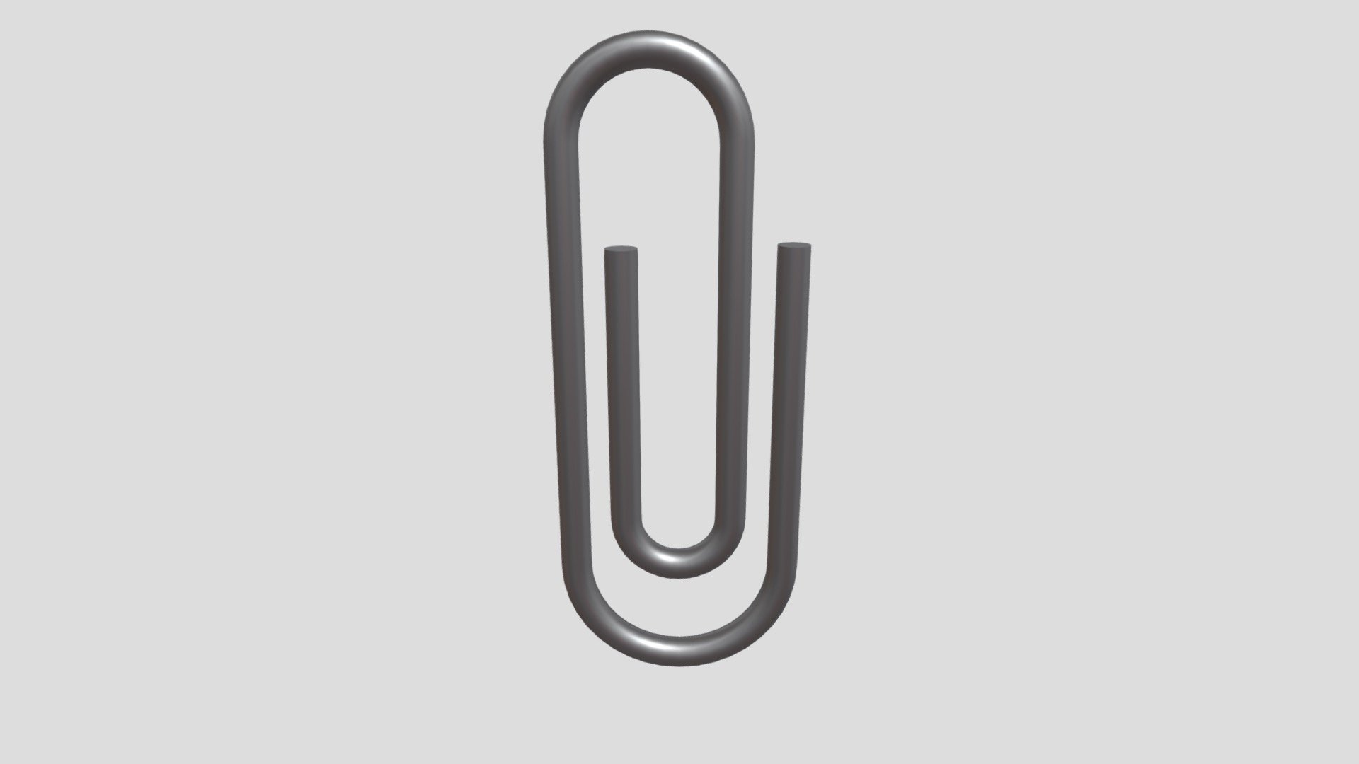 paperclip - Download Free 3D model by Mylom [557c356] - Sketchfab