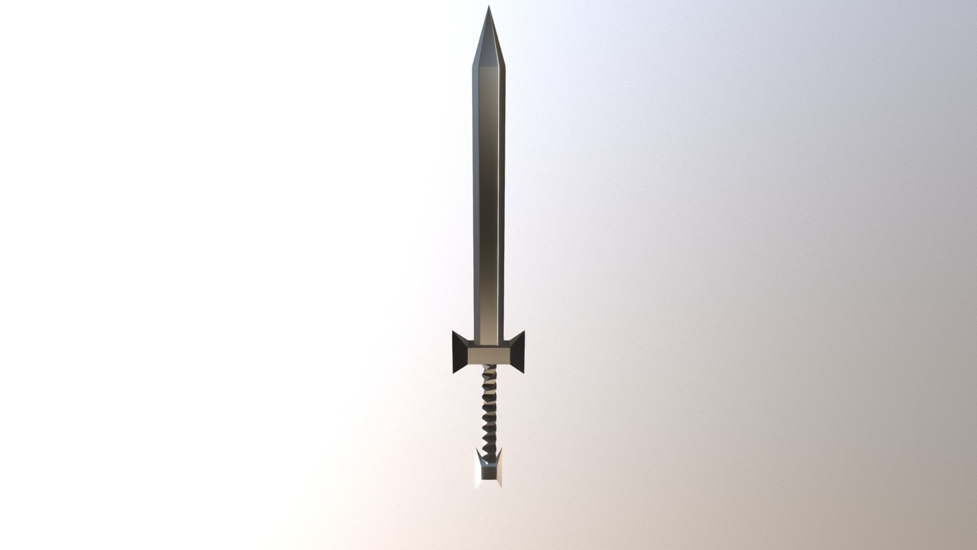 Noob Sword Silver - 3D model by Michael (@m.alhesan) [557c6a8] - Sketchfab