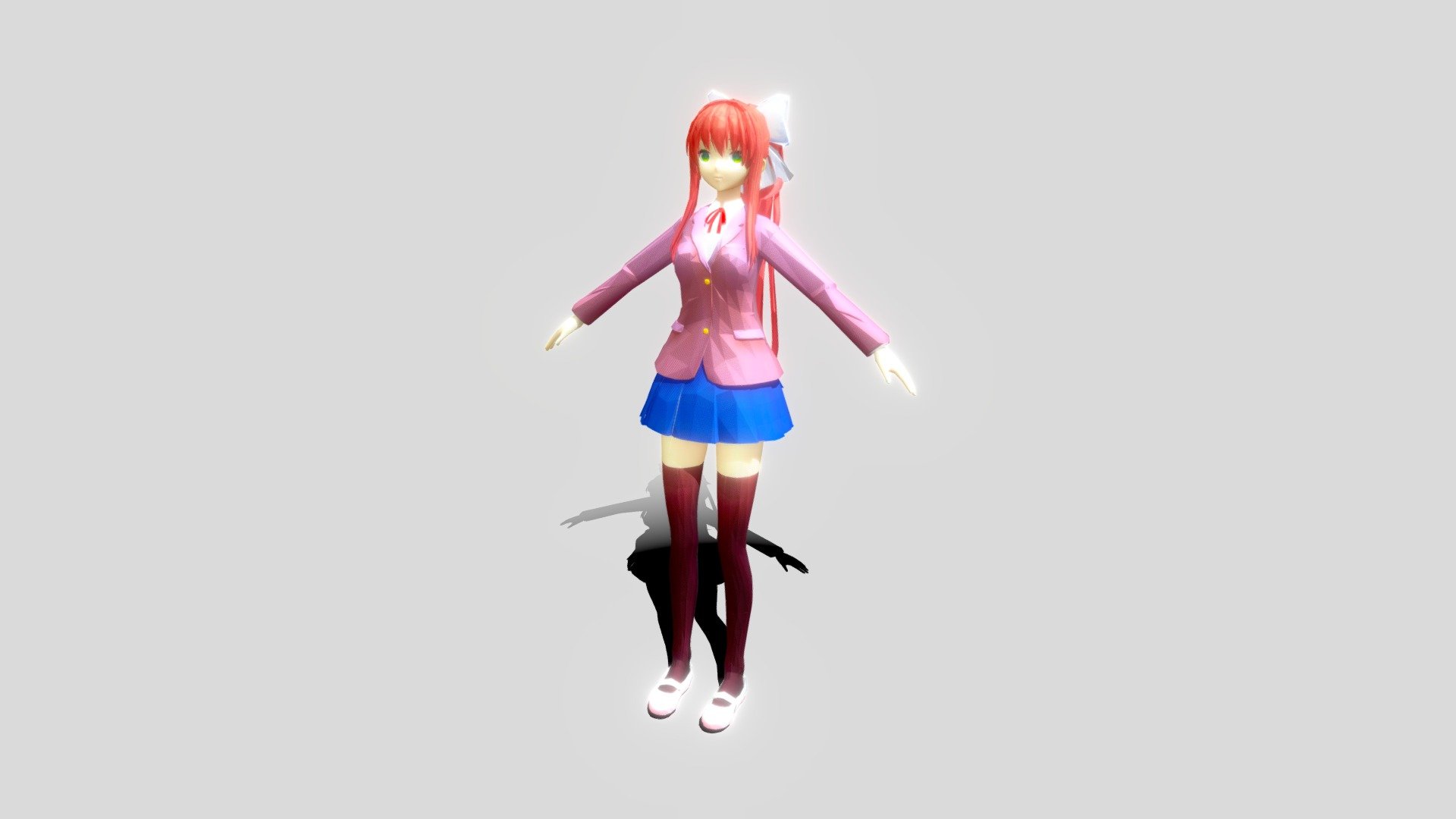 Monika - 3D model by alice_angel [557e1f0] - Sketchfab