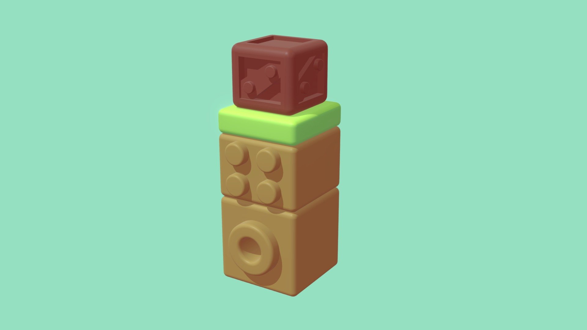 NFT Cube - 3D model by Paul Lamy De La Chapelle (@PaulLamyDeLaChapelle ...