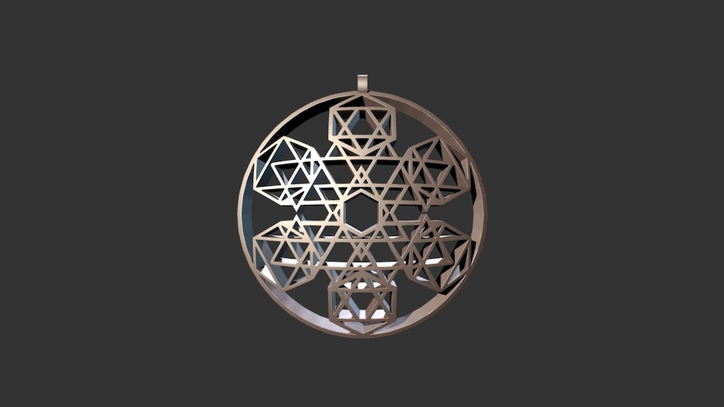 Etheric Reflector 6a Pendant Domed - 3D model by kmeroddy [55802ed] - Sketchfab