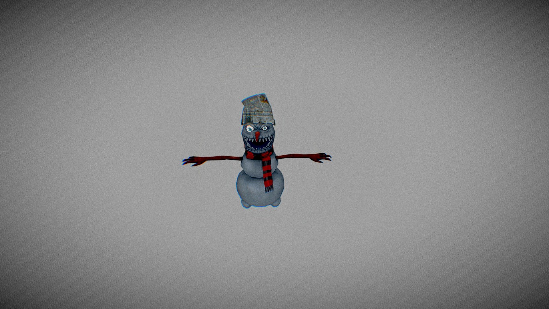 snowman - 3D model by ndaskov3 (@ndaskov3i) [5580623] - Sketchfab