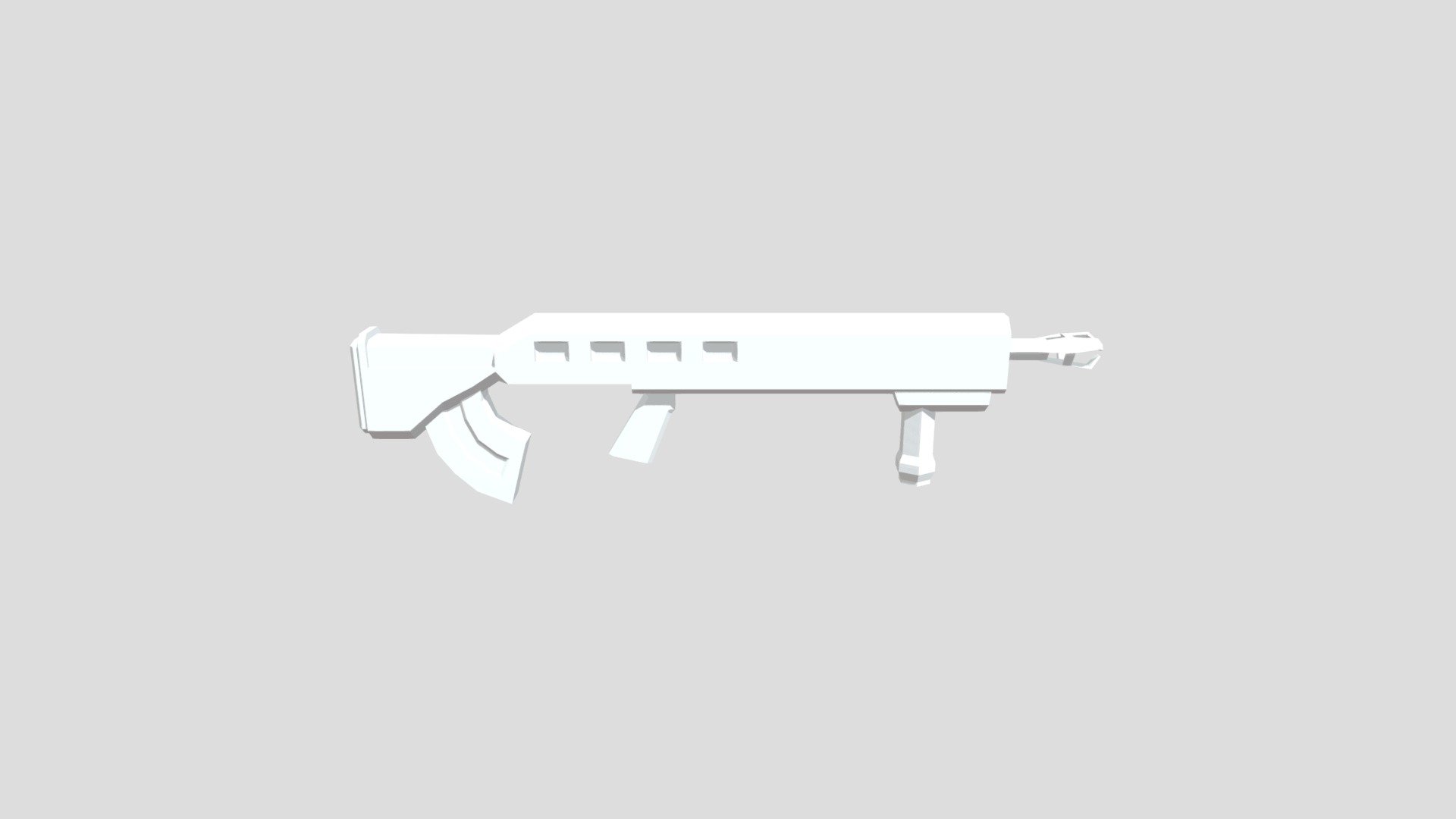 Low Poly "blaster thing 2" - Download Free 3D model by Androasyouknow ...