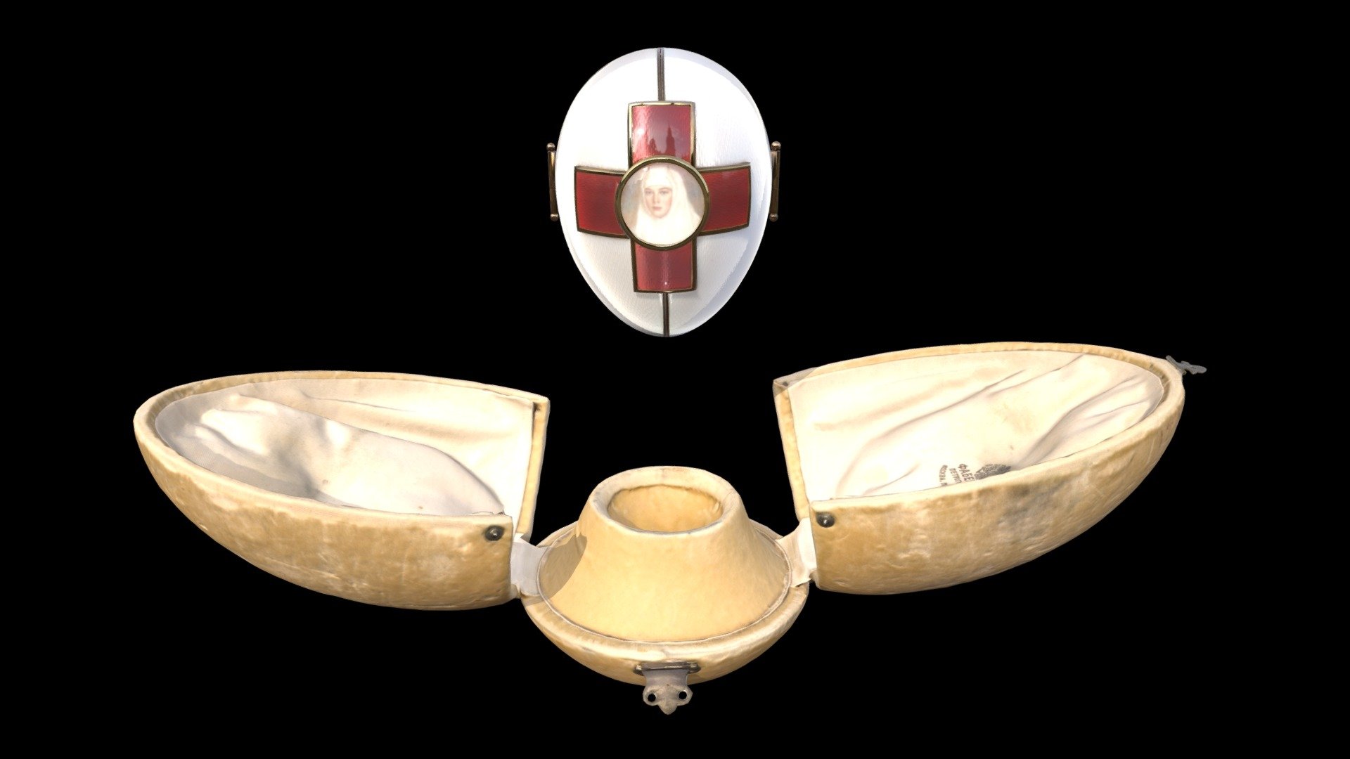 1963.673 Imperial Red Cross Easter Egg - Download Free 3D model by Cleveland Museum of Art ...