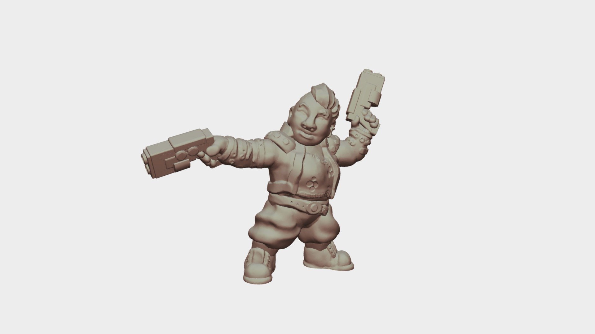 Skella, Dwarf Ganger - 3D model by dutchmogul [5581d13] - Sketchfab