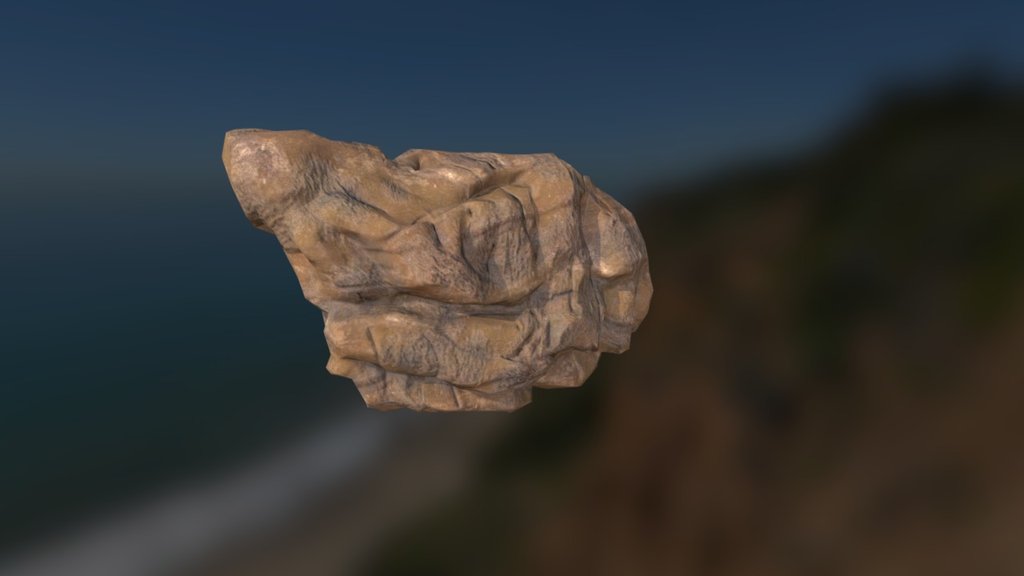 Sandy Rock - 3D model by Lewis Oliver (@mr_black907) [5584157] - Sketchfab