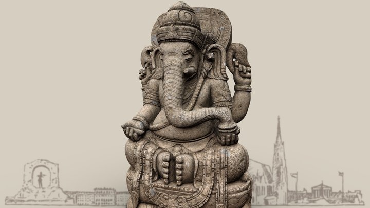 Ganesha 3D models - Sketchfab