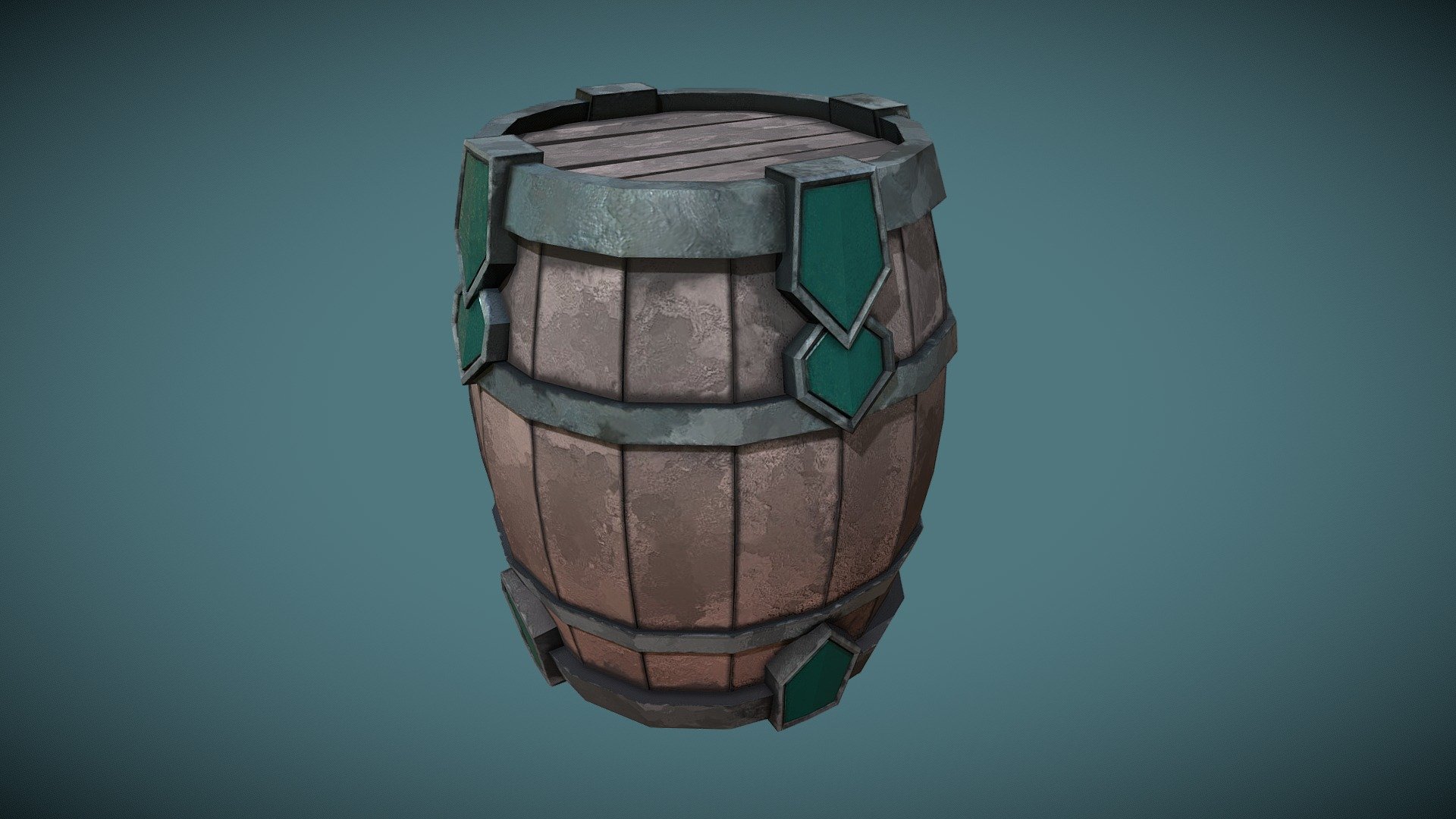 Barrel concept art - Download Free 3D model by Vadim Zheltkov (@venomfx ...