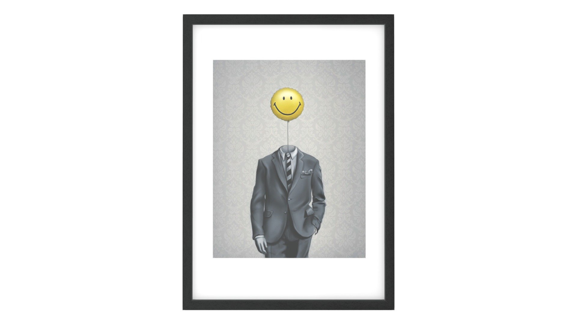 Mr Illustrated, Mr Smiley 30 x 42cm - Download Free 3D model by MADE ...