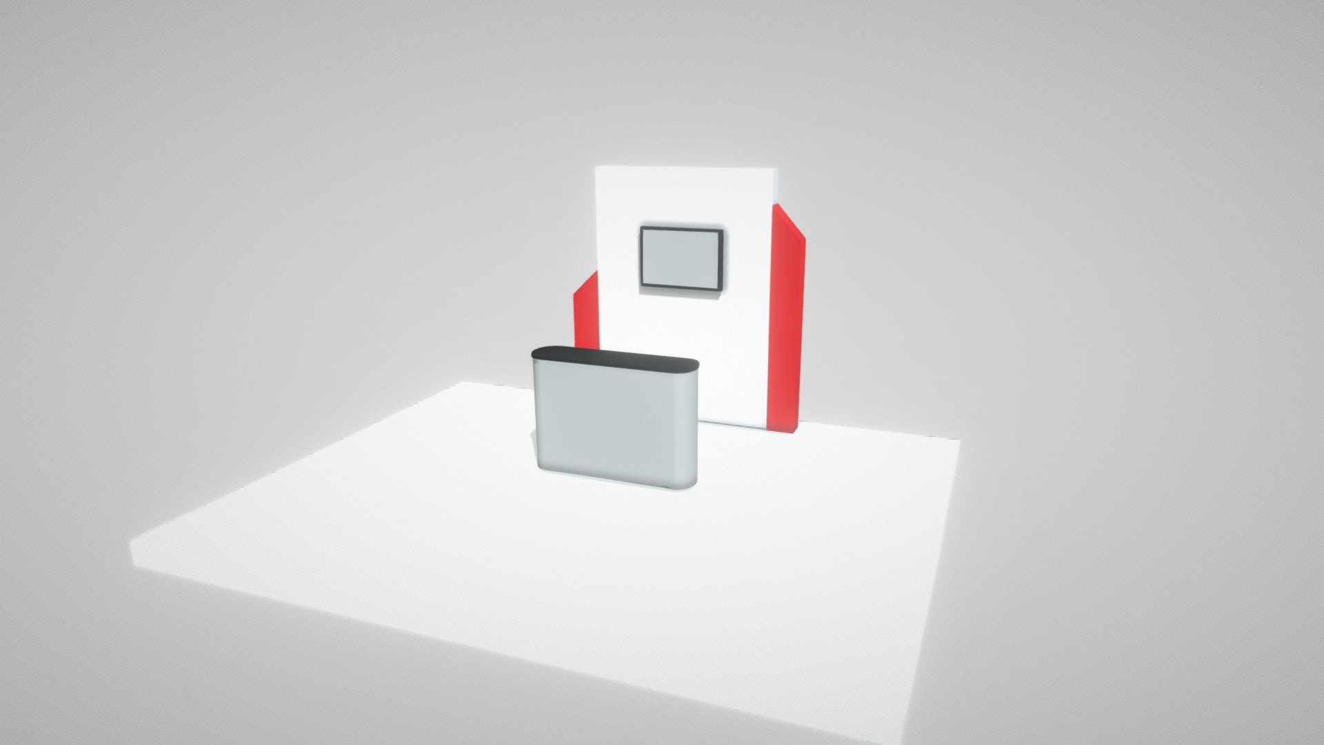 Simple Booth - Download Free 3D model by vilvo [5588996] - Sketchfab