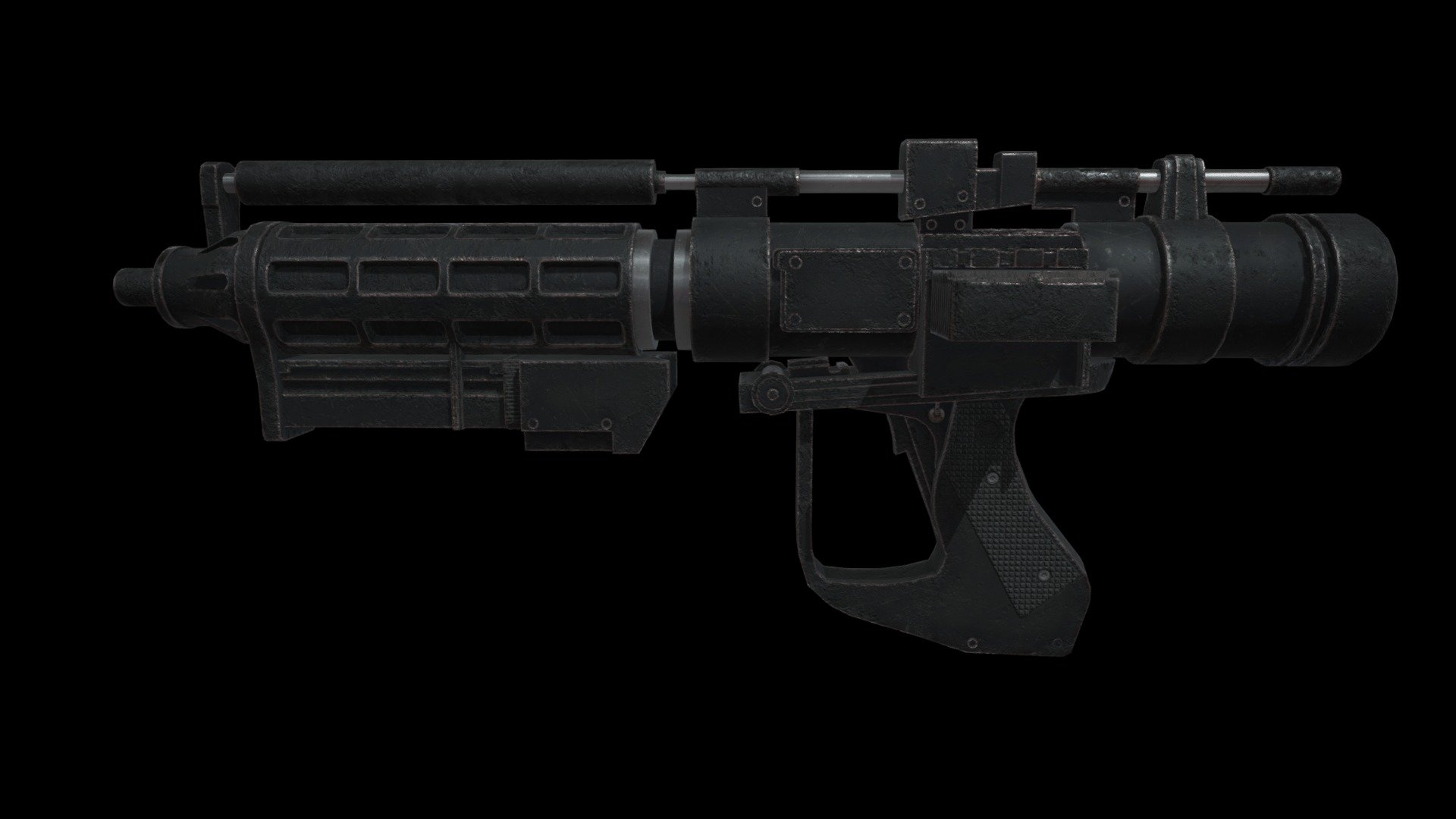 E-5 Blaster rifle - Download Free 3D model by Sergio.Manzoni [558a5f8 ...