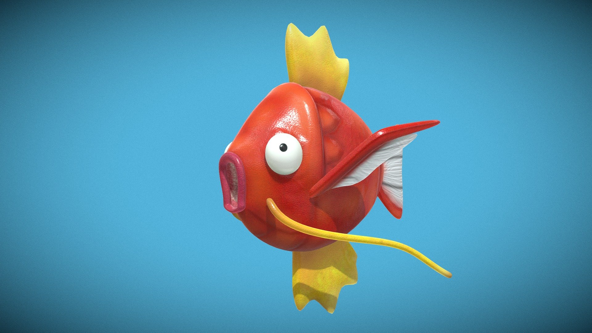 Magicarp - 3D model by Amen_Matthias [558aabc] - Sketchfab