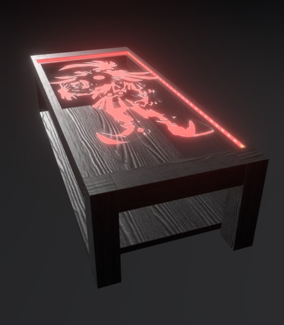 LED table - 3D model by jsnyder128 [558be3a] - Sketchfab