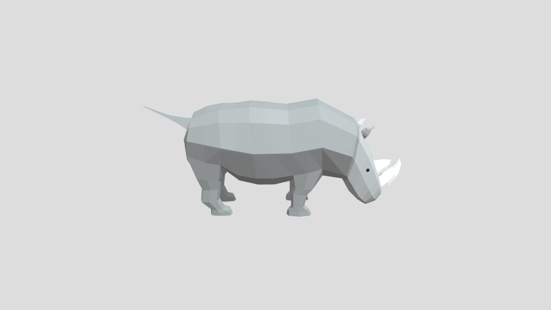 Rhino LP - Download Free 3D model by juansalasheredia [558c615] - Sketchfab